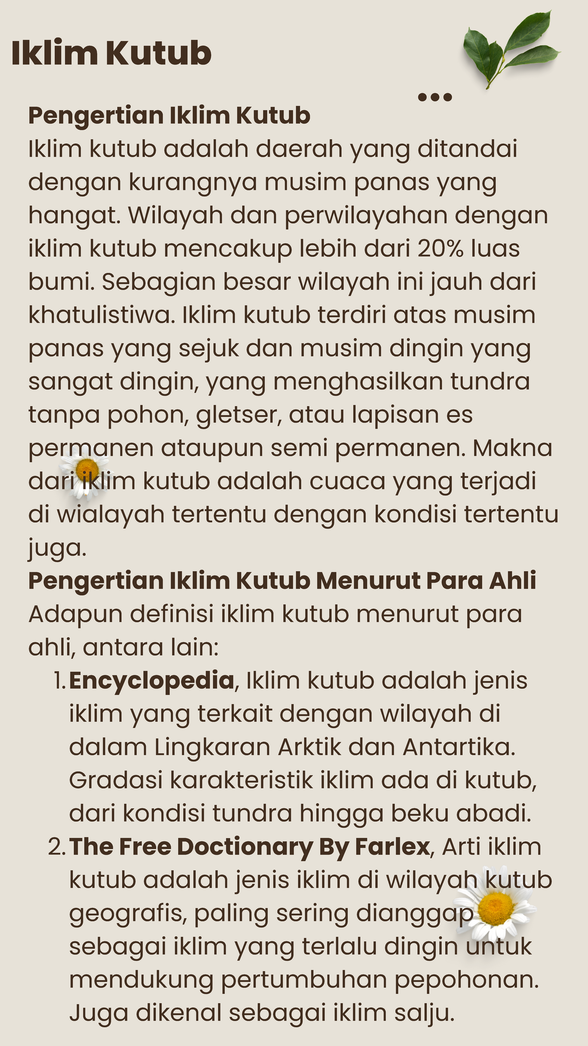 15 Pengertian Iklim Kutub Encyclopedia Iklim Kutub Adalah Jenis