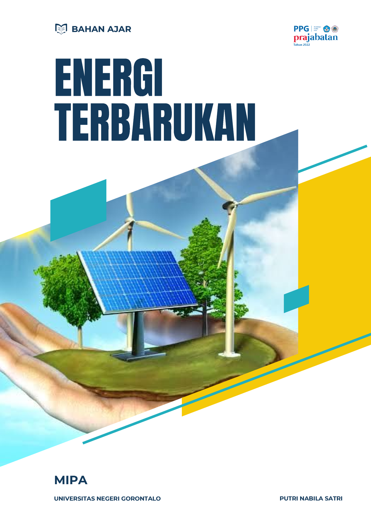 Bahan Ajar Energi Terbarukan Energi Terbarukan Bahan Ajar