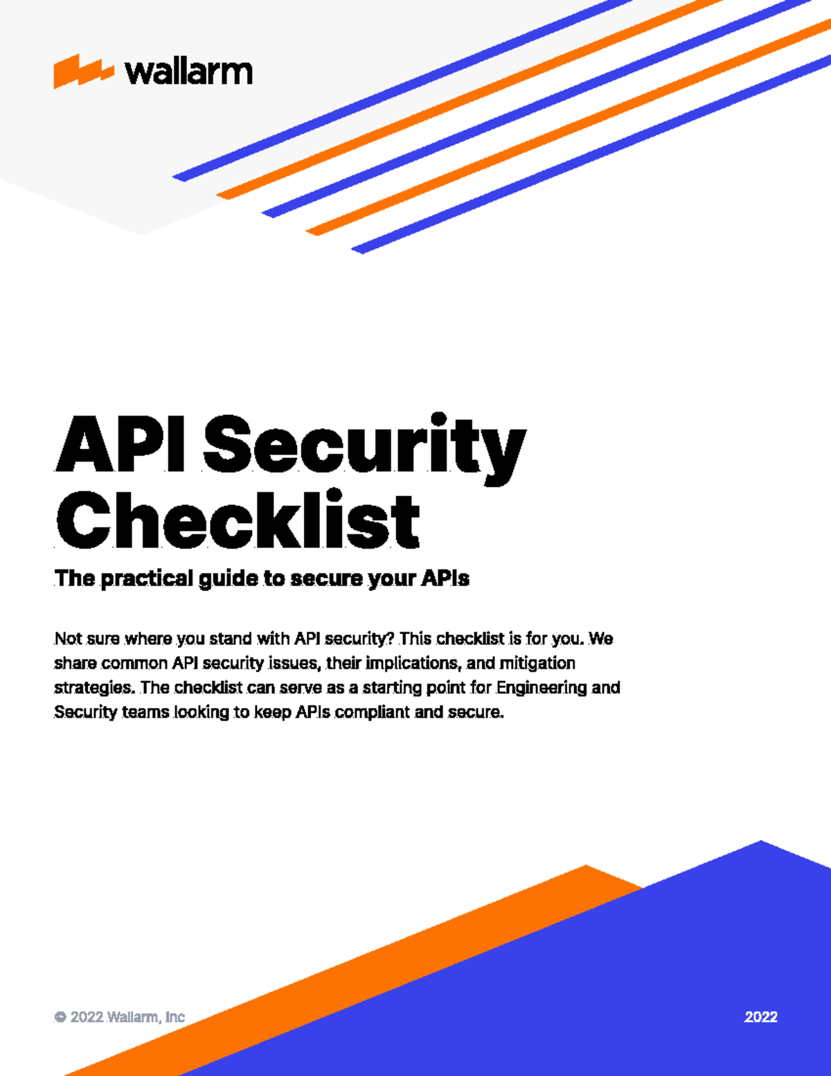 Api Security Checklist Api Security Checklist The Practical Guide To