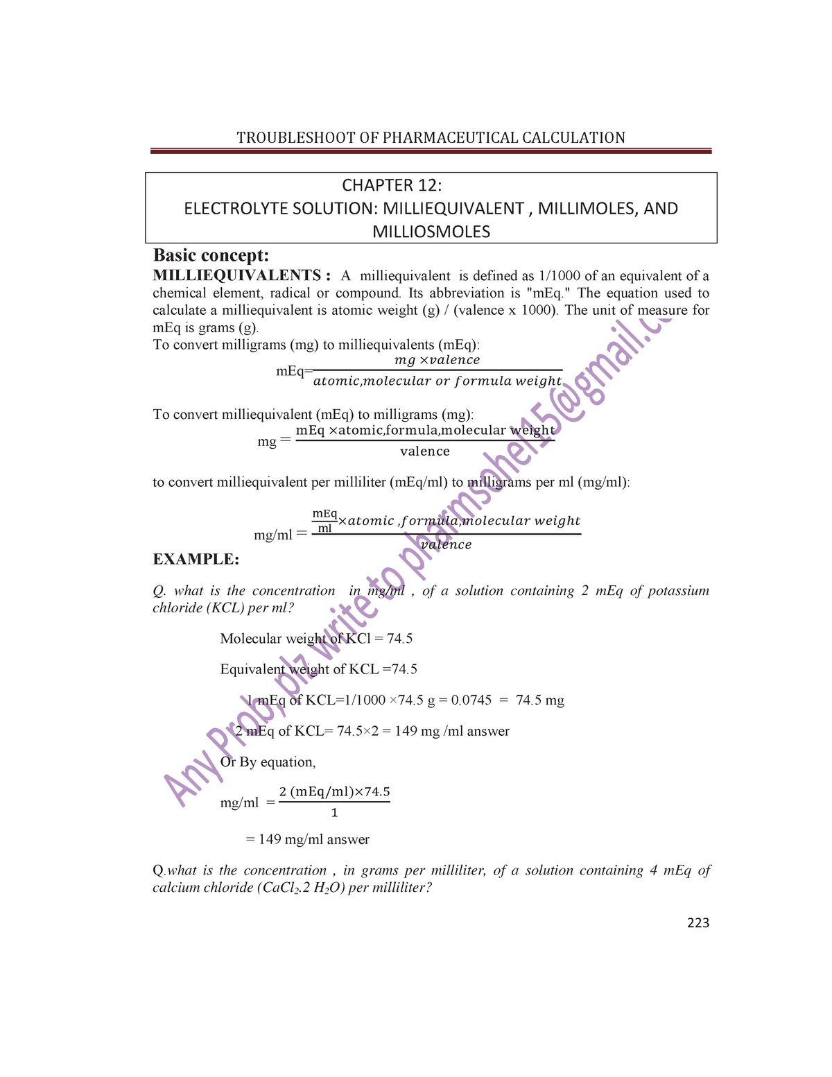 Chapter 12 Pharmaceutical Organic Chemistry Iii Chapter 12