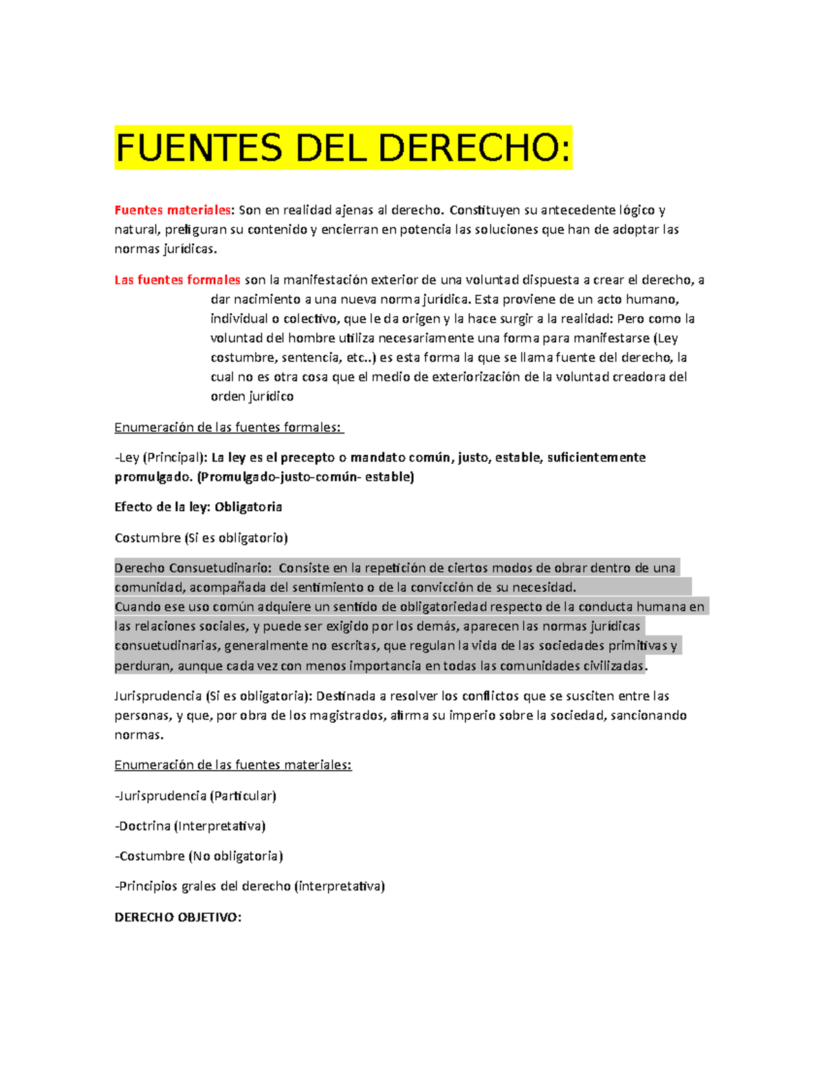 Resumen A Introducción Al Derecho Uade 2021 Introduccion Al Derecho