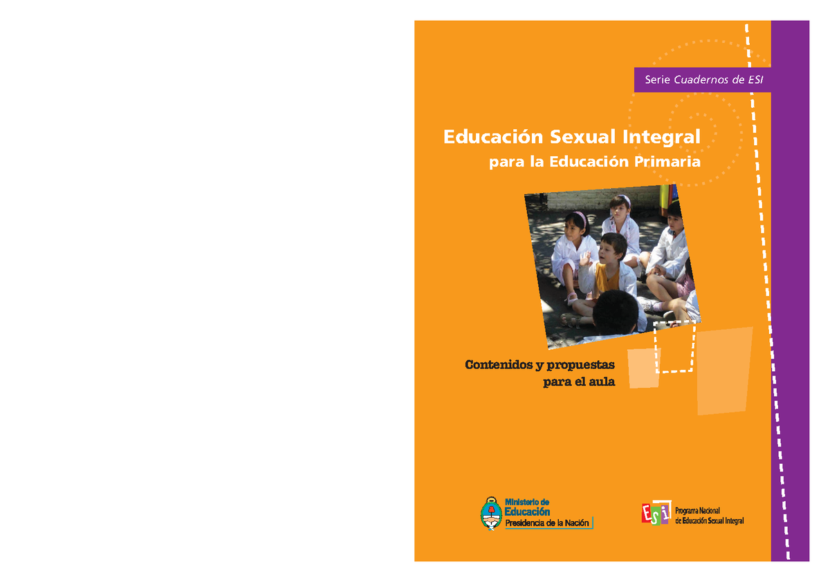 Esi Primaria Revista Min En Educación Sexual Integral Para La