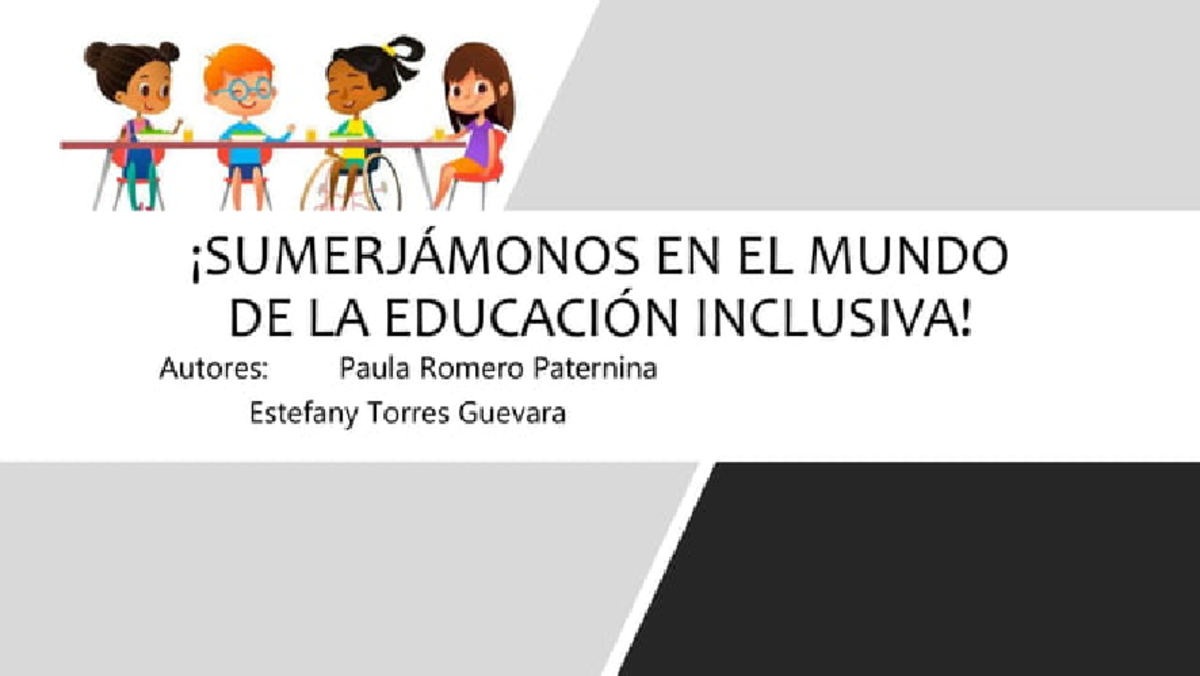 ¿qué Es La Educacion Inclusiva 20240704 154636 En El Mundo De La