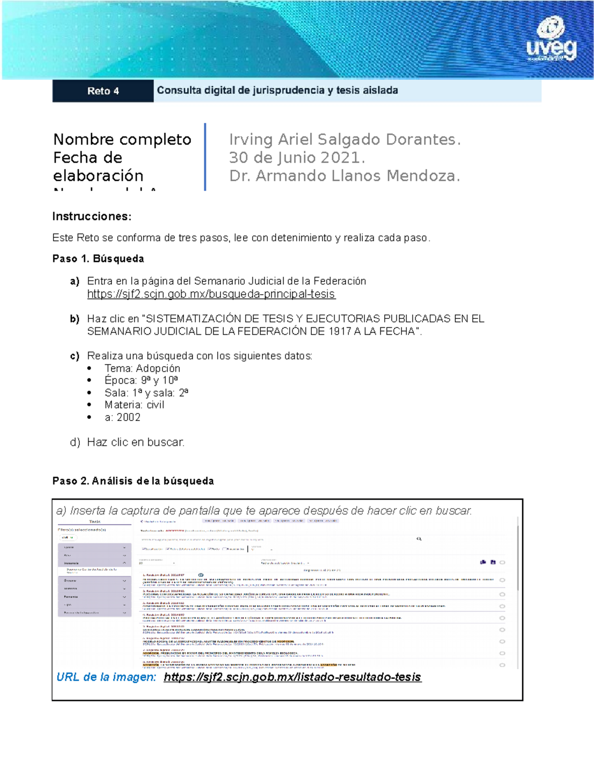 Consulta Digital De Jurisprudencia Y Tesis Aislada Instrucciones