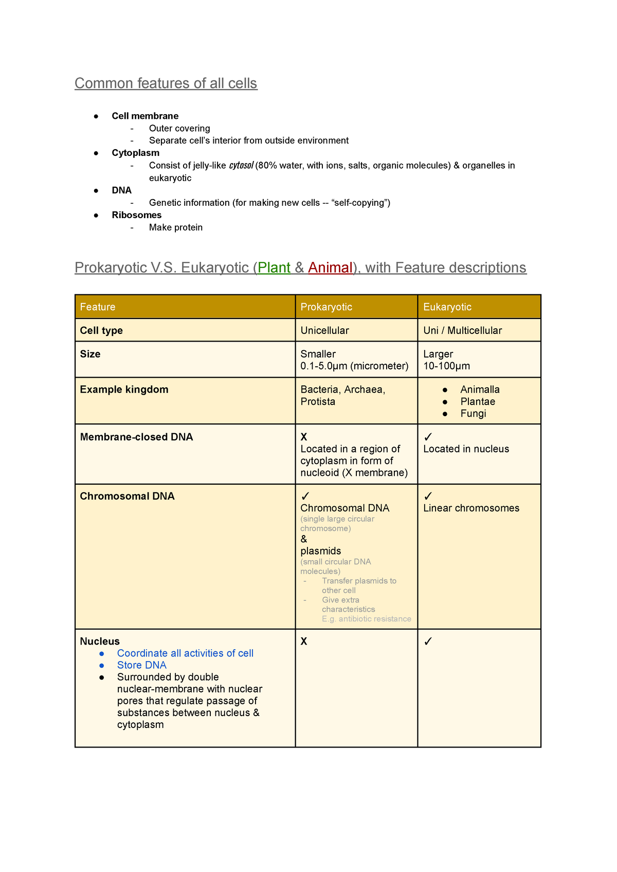 Hsc Biology Module 1 Common Features Of All Cells Cell Membrane