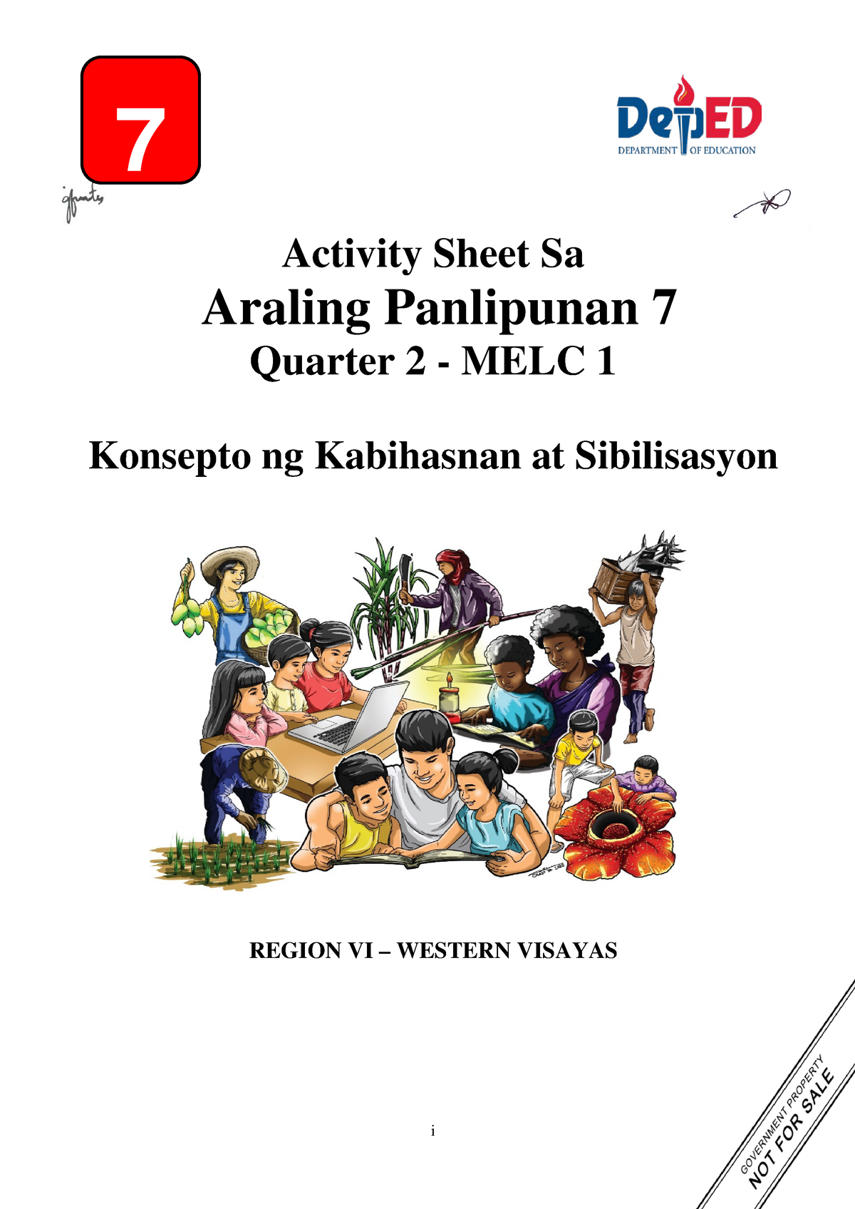 Ap7 Q4 Week 1 4 Araling Panlipunan 7 Ikaapat Na Markahan Modyul 1