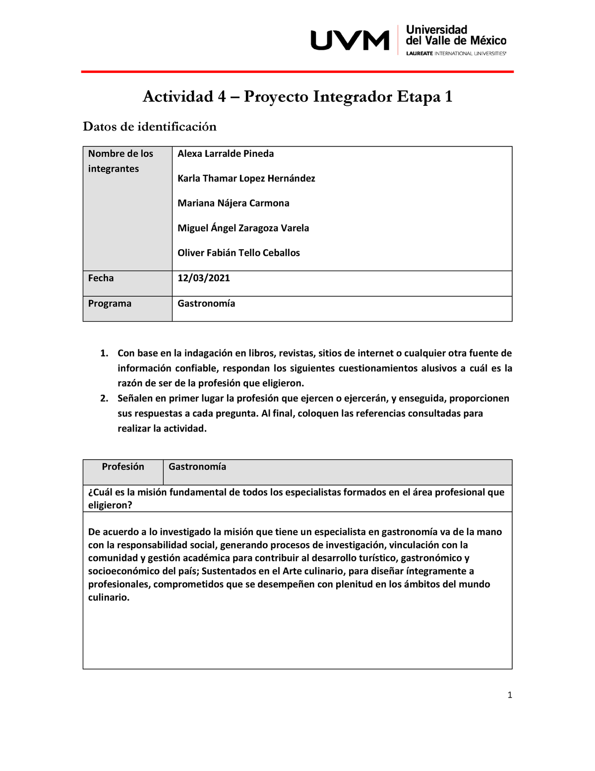 Plantilla Del Proyecto Integrador Etapa Actividad Proyecto Integrador