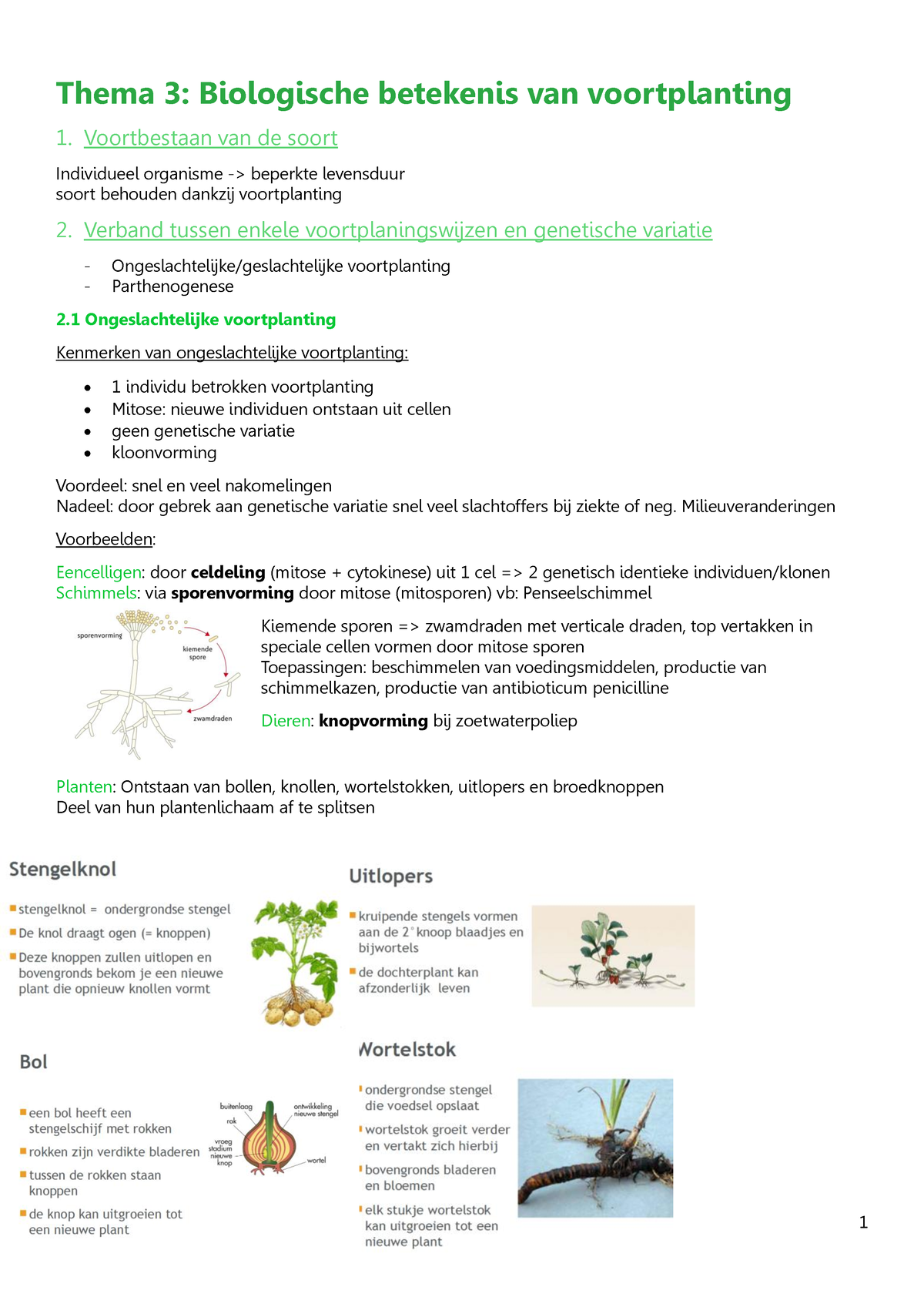 Biologie Thema 3 En 4 Met Paginanummers Thema 3 Biologische