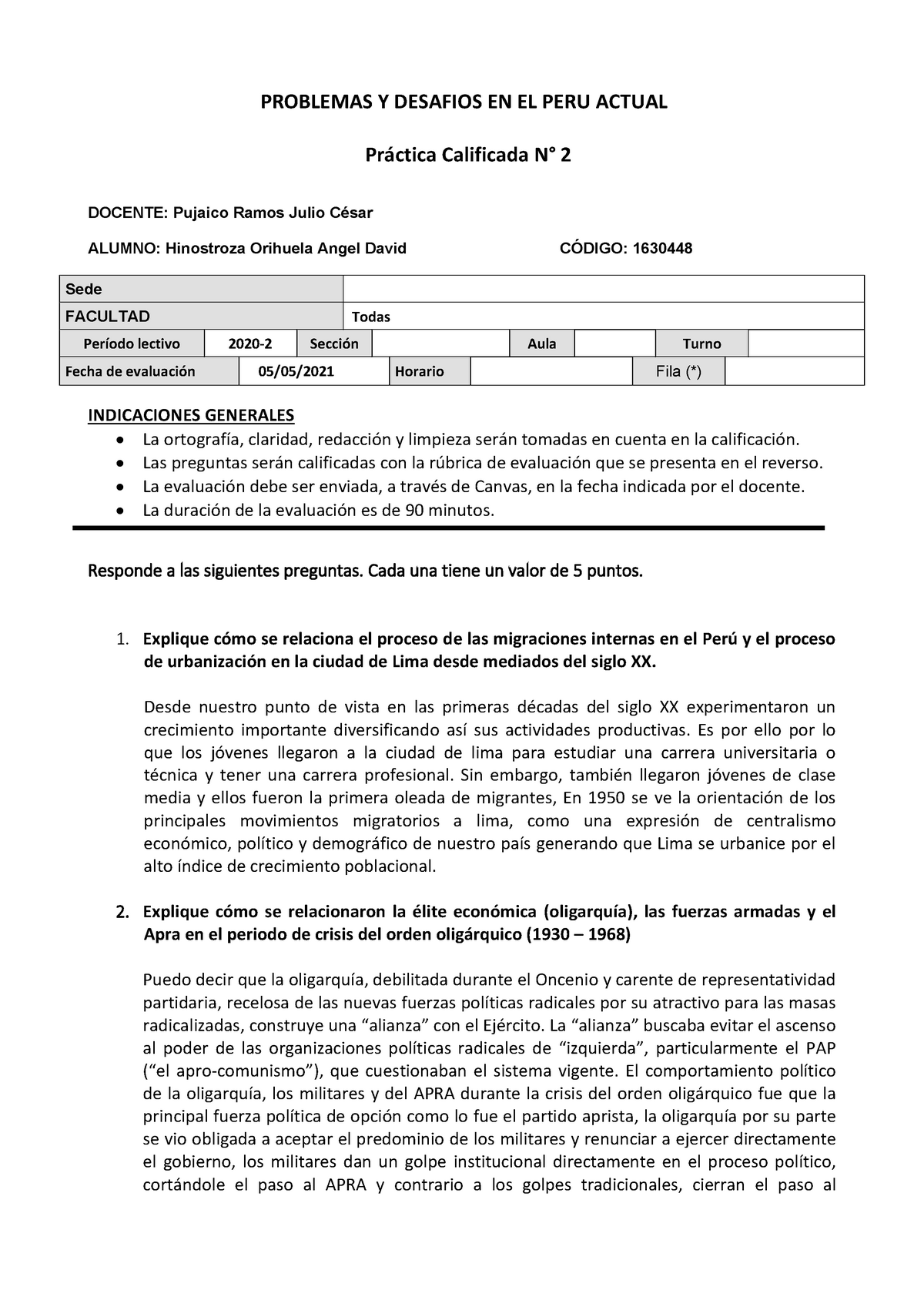 S06s1 Practica Calificada 2 Cgt 2021 Problemas Y Desafios En El