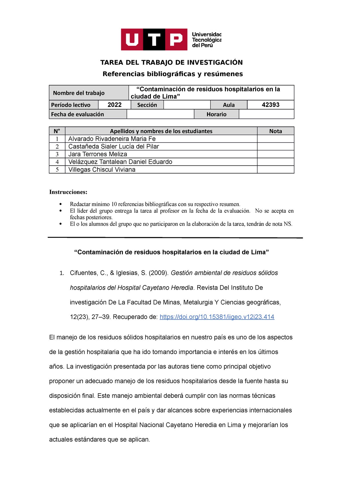 Semana 01 Tema 01 Tarea Cuadro Comparativo De Los Ele