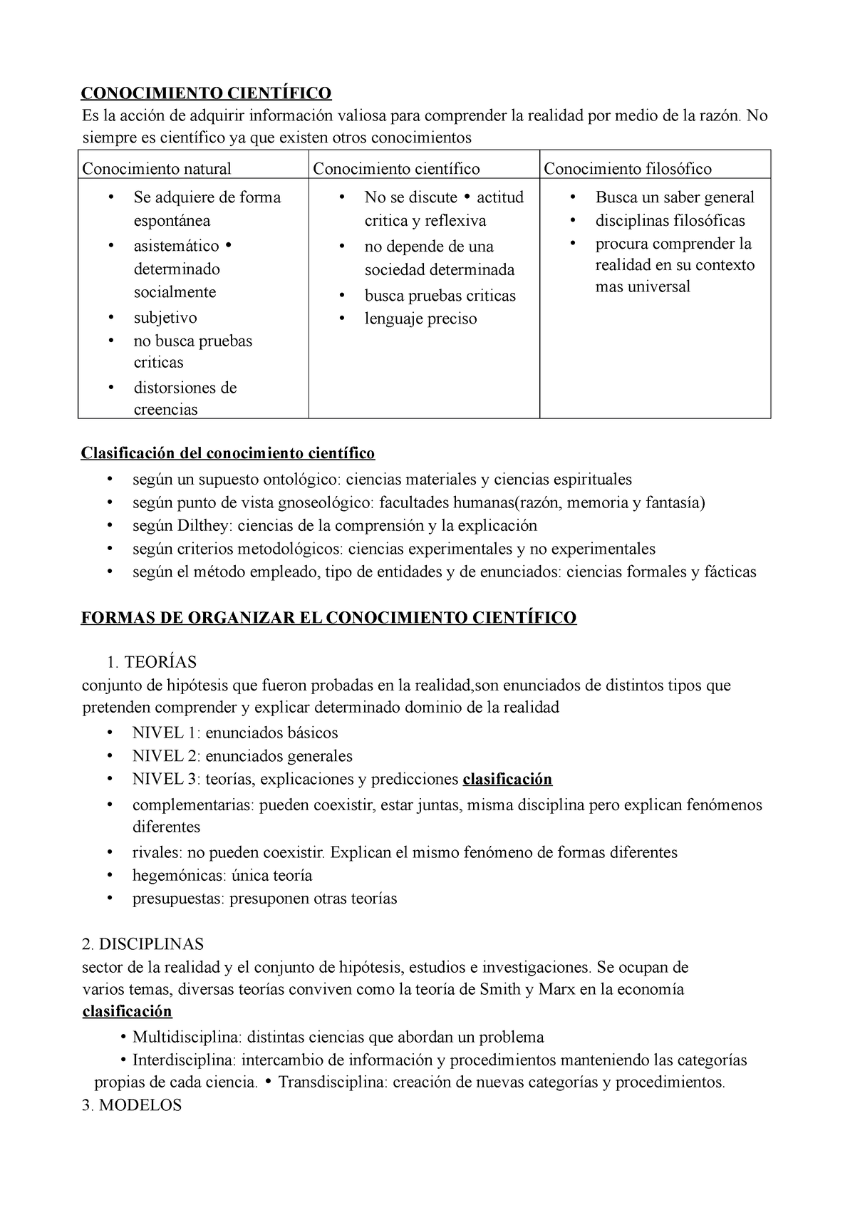 Documento Resumen Introducción Al Conocimiento Científico