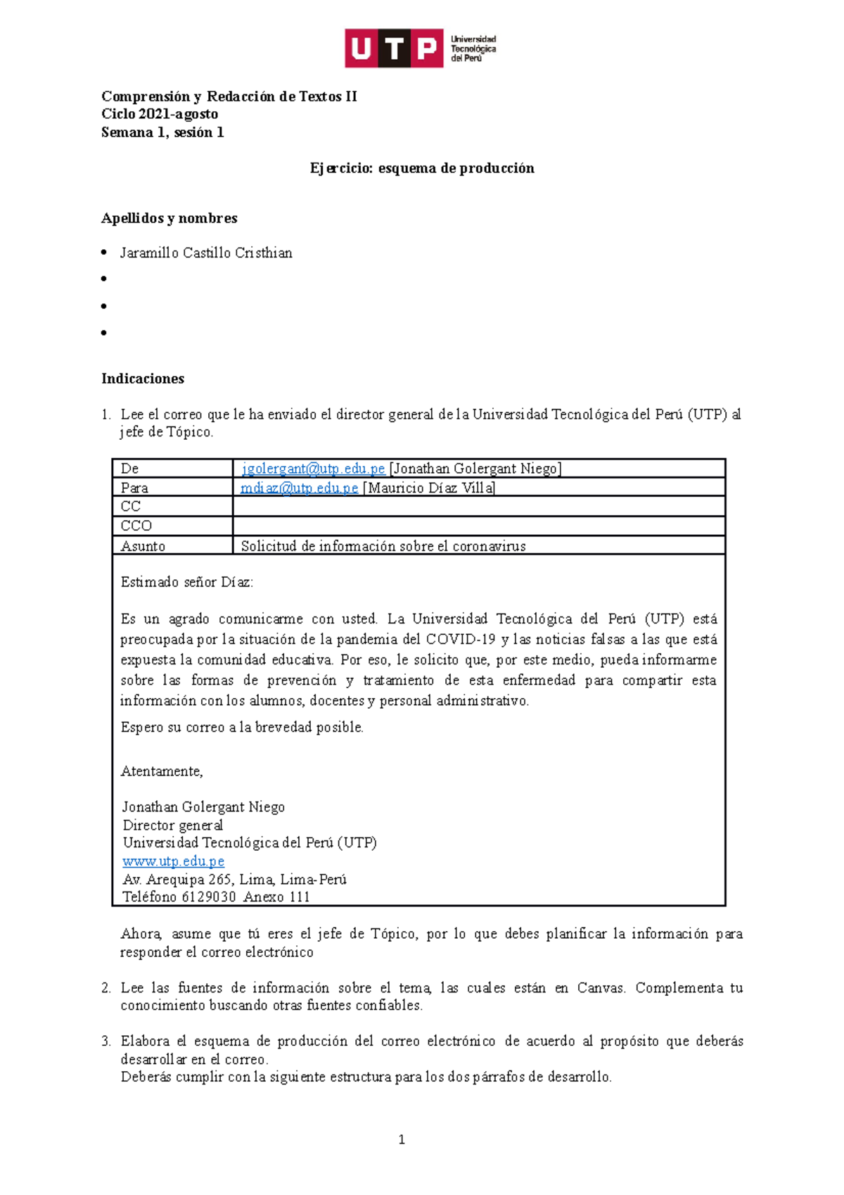 S02 S2 Ejercicio Correo Electrónico Versión Final Comprensión Y