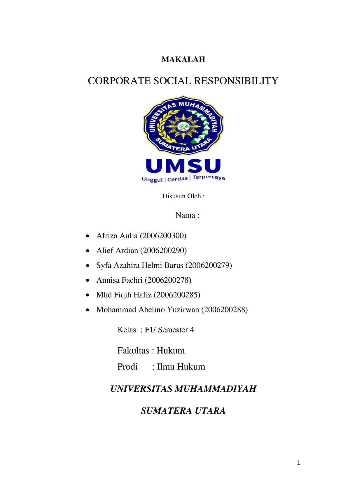 Kelompok 4 Pdf Makalah Hukum Makalah Corporate Social