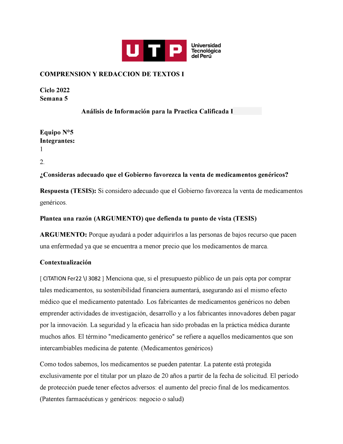 Parafrasis Espero Que Les Sirva Comprension Y Redaccion De Textos I