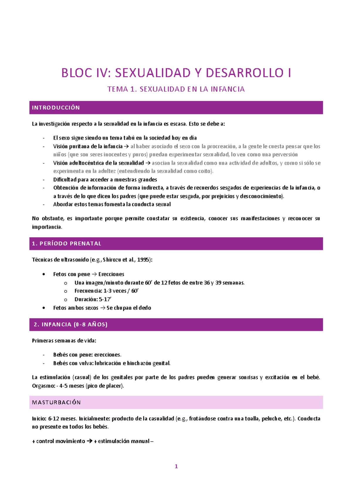 Bloc Iv Bé Bloc Iv Sexualidad Y Desarrollo I Tema 1 Sexualidad En