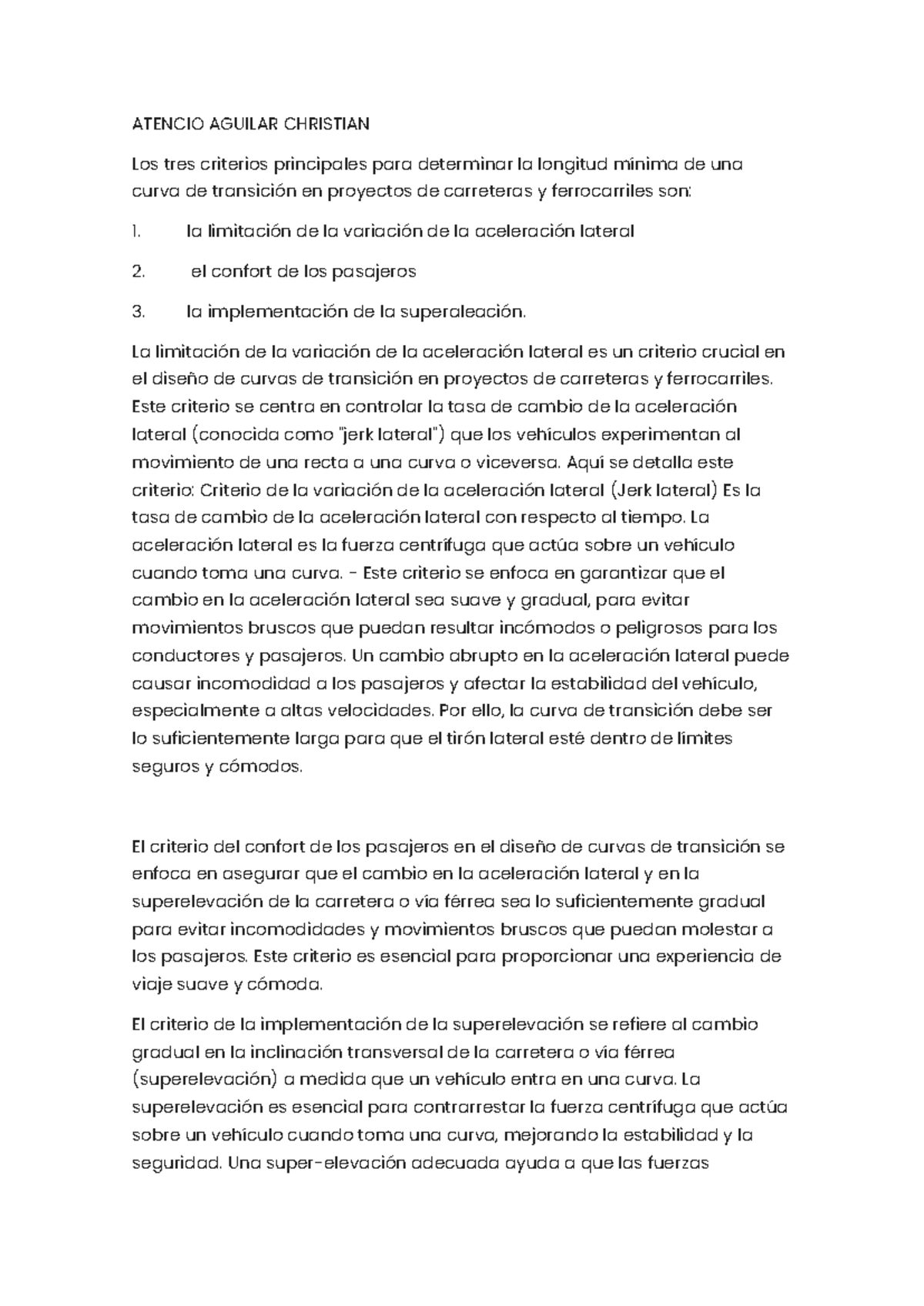 Explique Los Tres Criterios Para Determinar La Longitud Mínima De Una