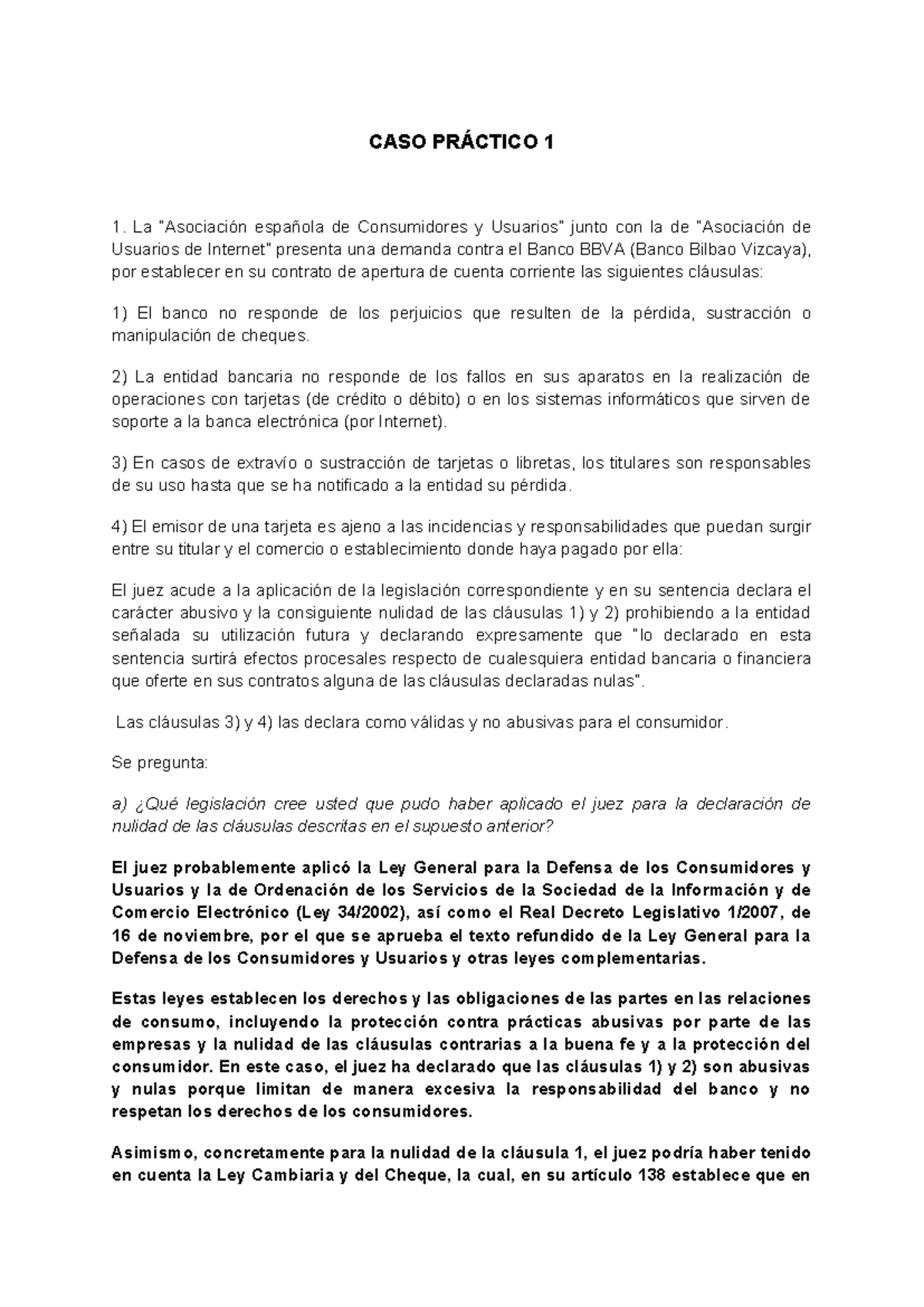 Práctica Derecho Mercantil 1 Caso PrÁctico 1 La “asociación Española