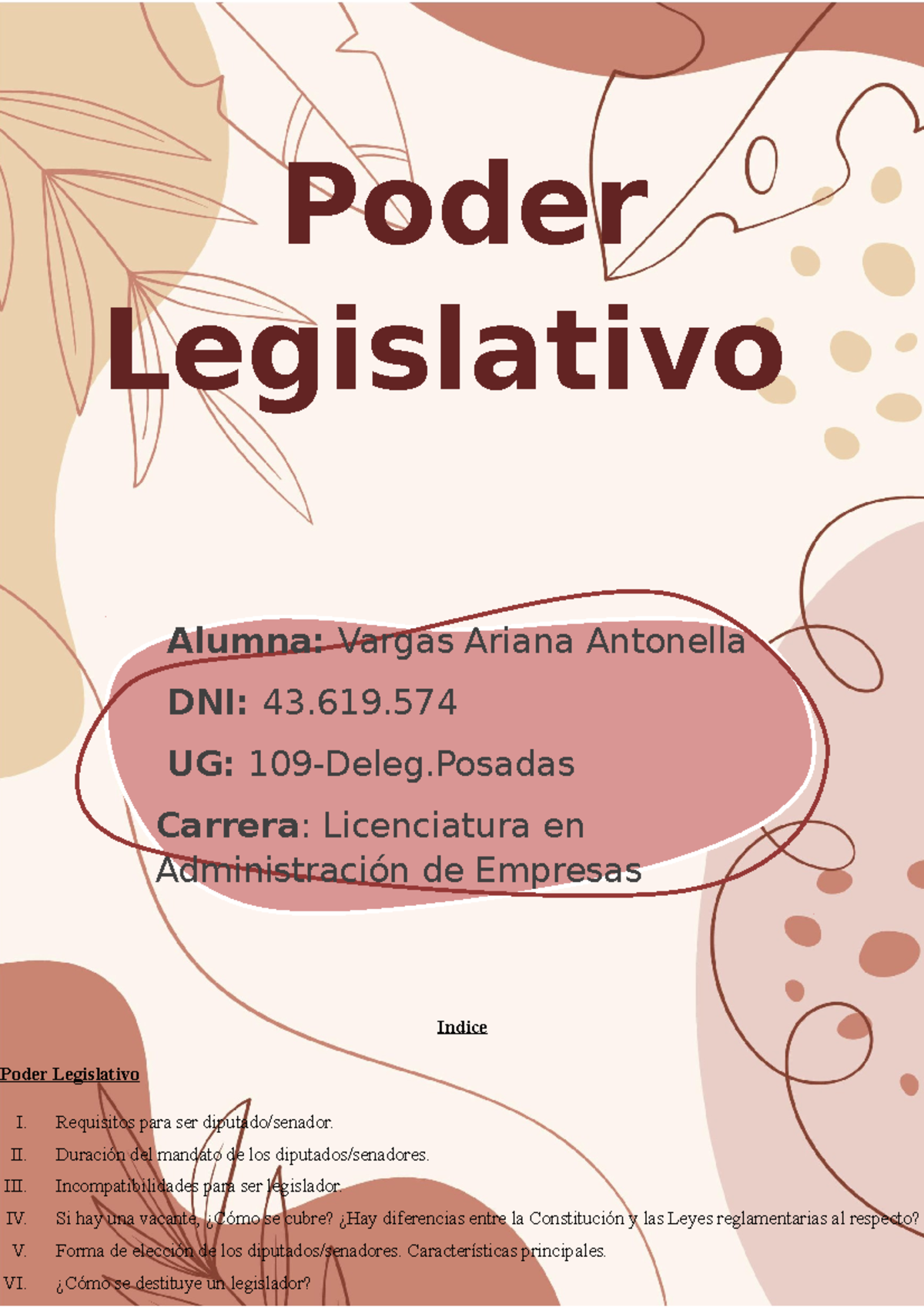 Poder Legislativo Indice Poder Legislativo I Requisitos Para Ser