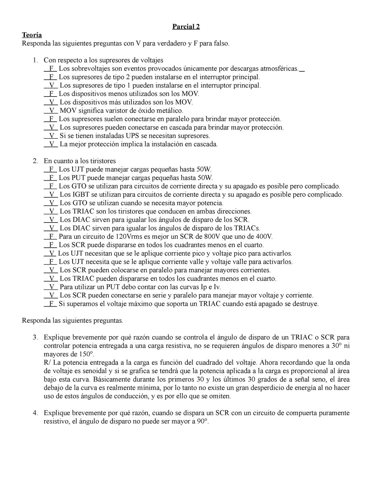 Examen 11 Junio 2017 Preguntas Y Respuestas Parcial 2 Teoría