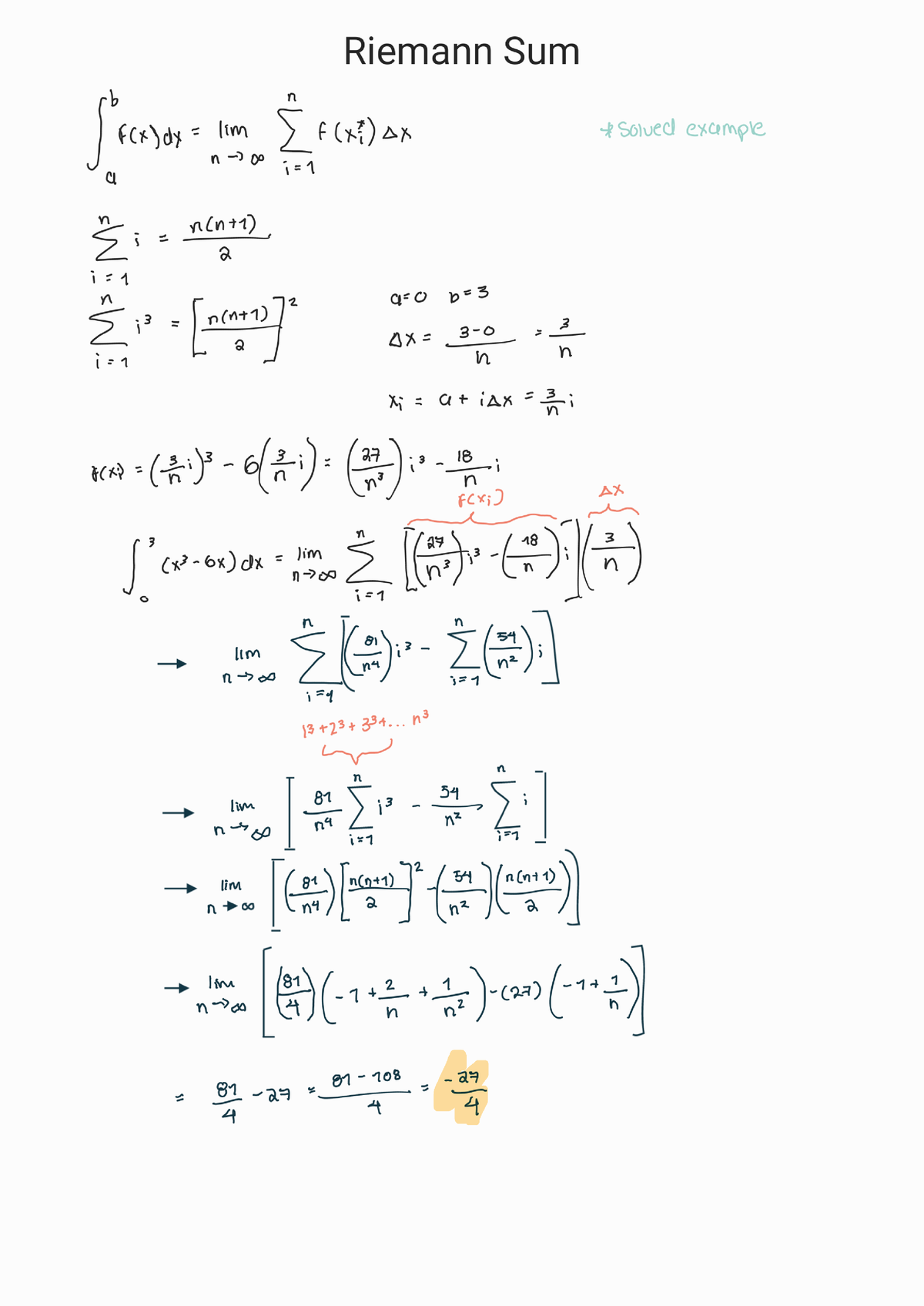 Riemann Sum 231115 165007 Modelación Matemática Fundamental Studocu