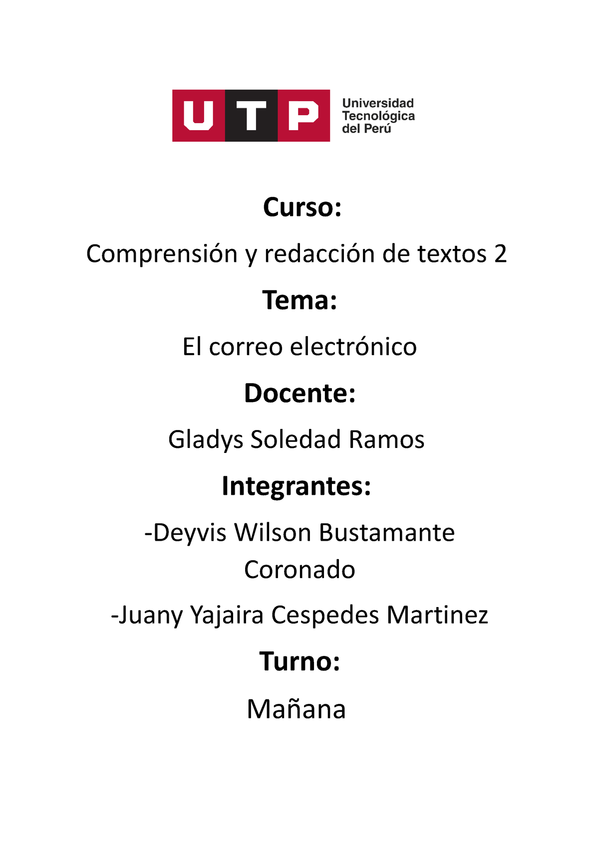 Semana 2 El Correo Electronico Version Final Curso Comprensión Y