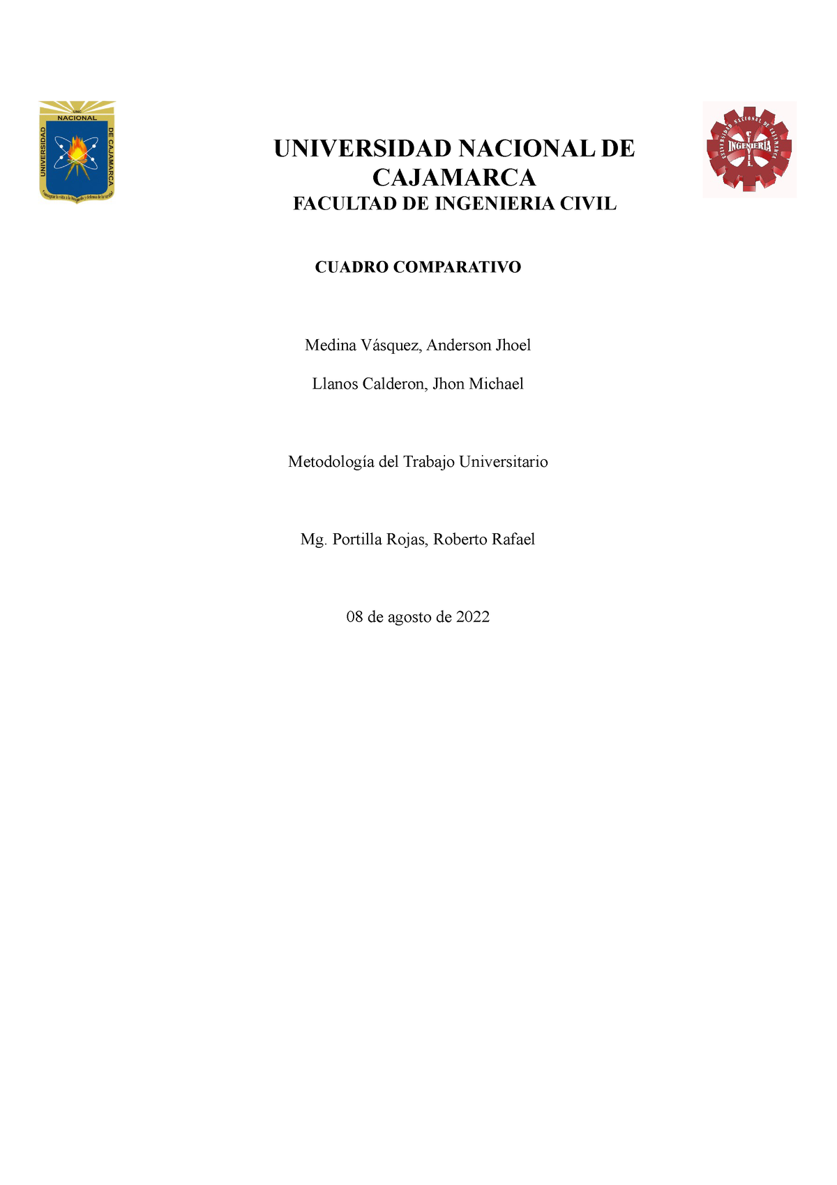 Cuadro Comparativo Entre Monografia Articulo Cientifico Y Ensayo