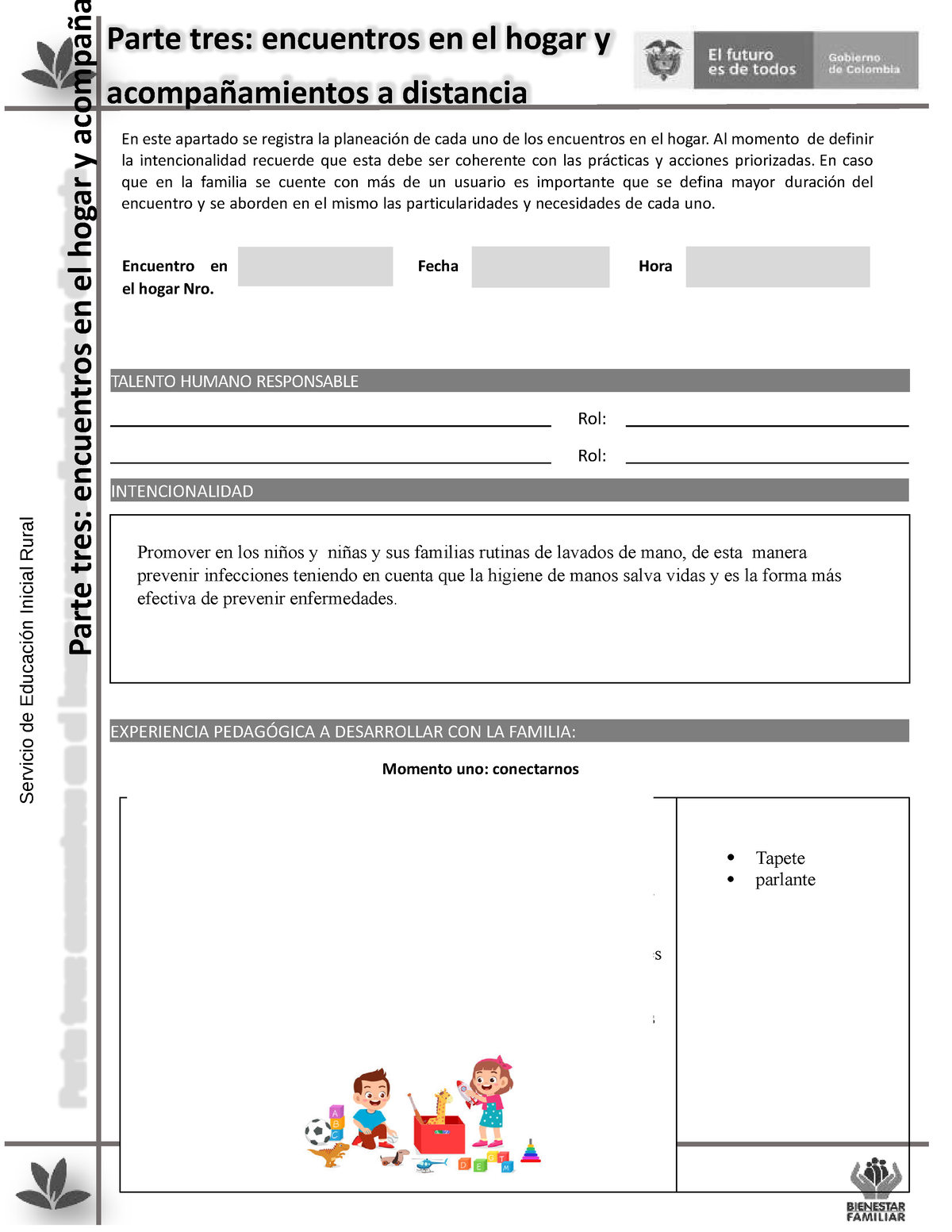 Encuentro En El Hogar 2 Documento Bueno Experiencias Recursos