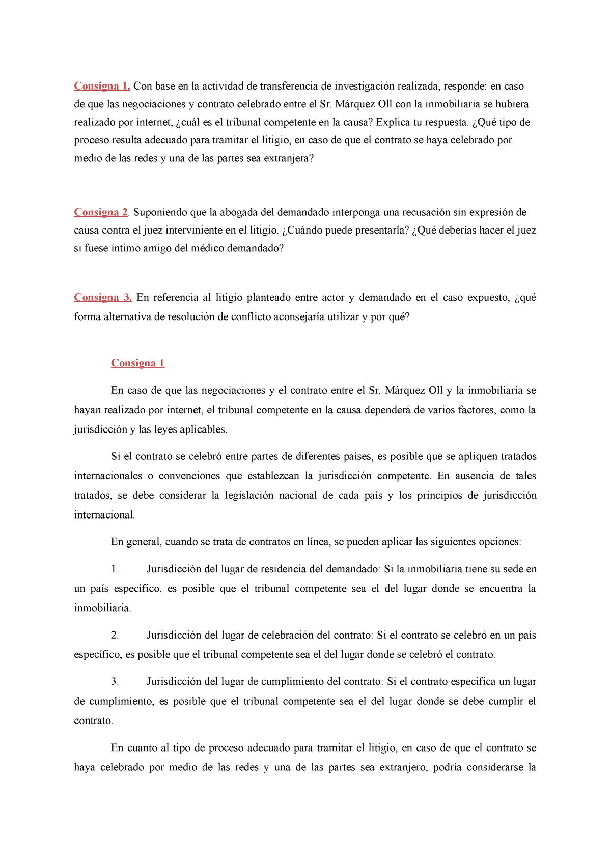 Teoría General Del Proceso Trabajo Práctico N°2 Consigna 1 Con Base