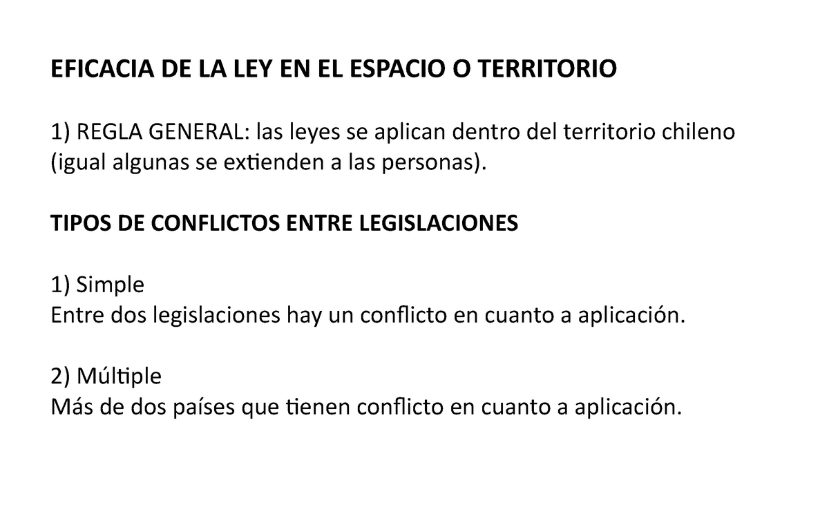 4 Resumen Fuentes E Interpretacion Del Derecho Eficacia De La Ley