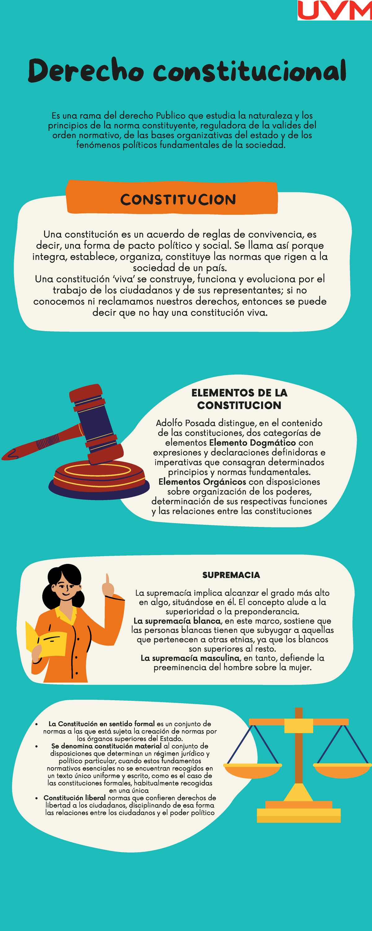 Derecho Constitucional Y Control De Bienes Actividad 2 Infografía