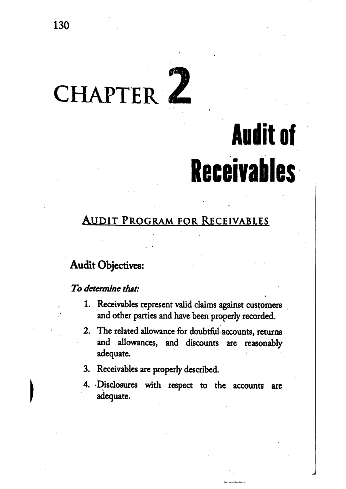 Auditing Problem Roque Chapter 2 Bs Accountancy Studocu