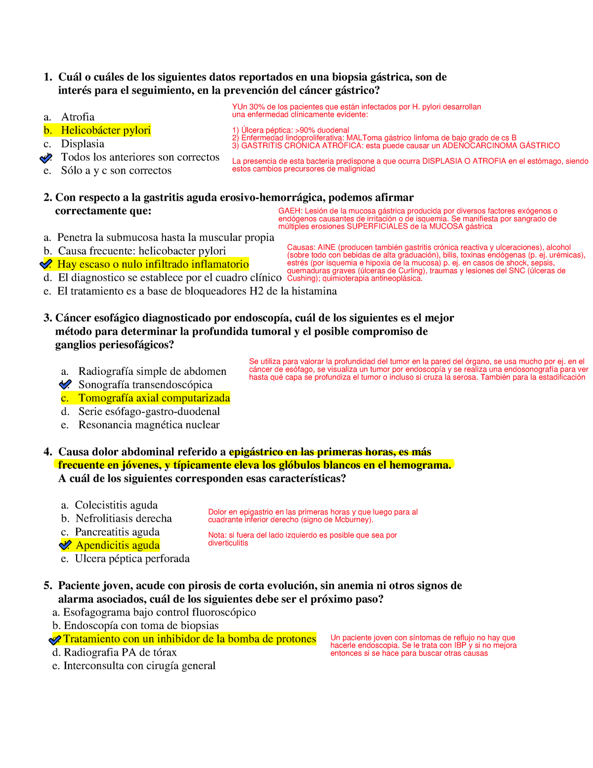 Examen 2017 Preguntas Y Respuestas 1 Cuál O Cuáles De Los