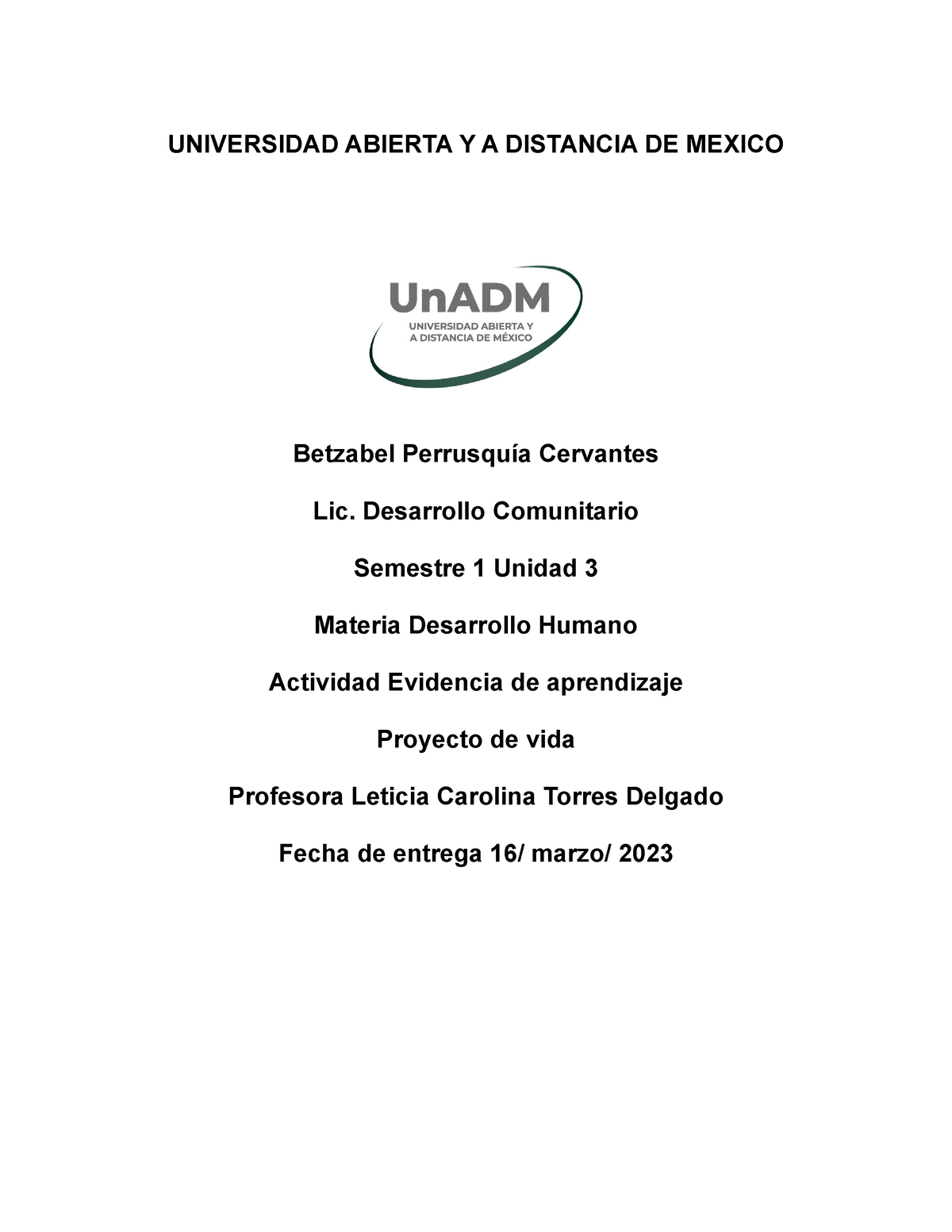 Dh U3 Ea Bepc Actividad Universidad Abierta Y A Distancia De Mexico