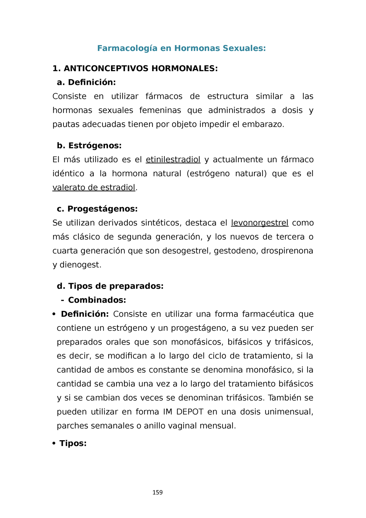 Farmacología En Hormonas Sexuales Farmacología En Hormonas Sexuales