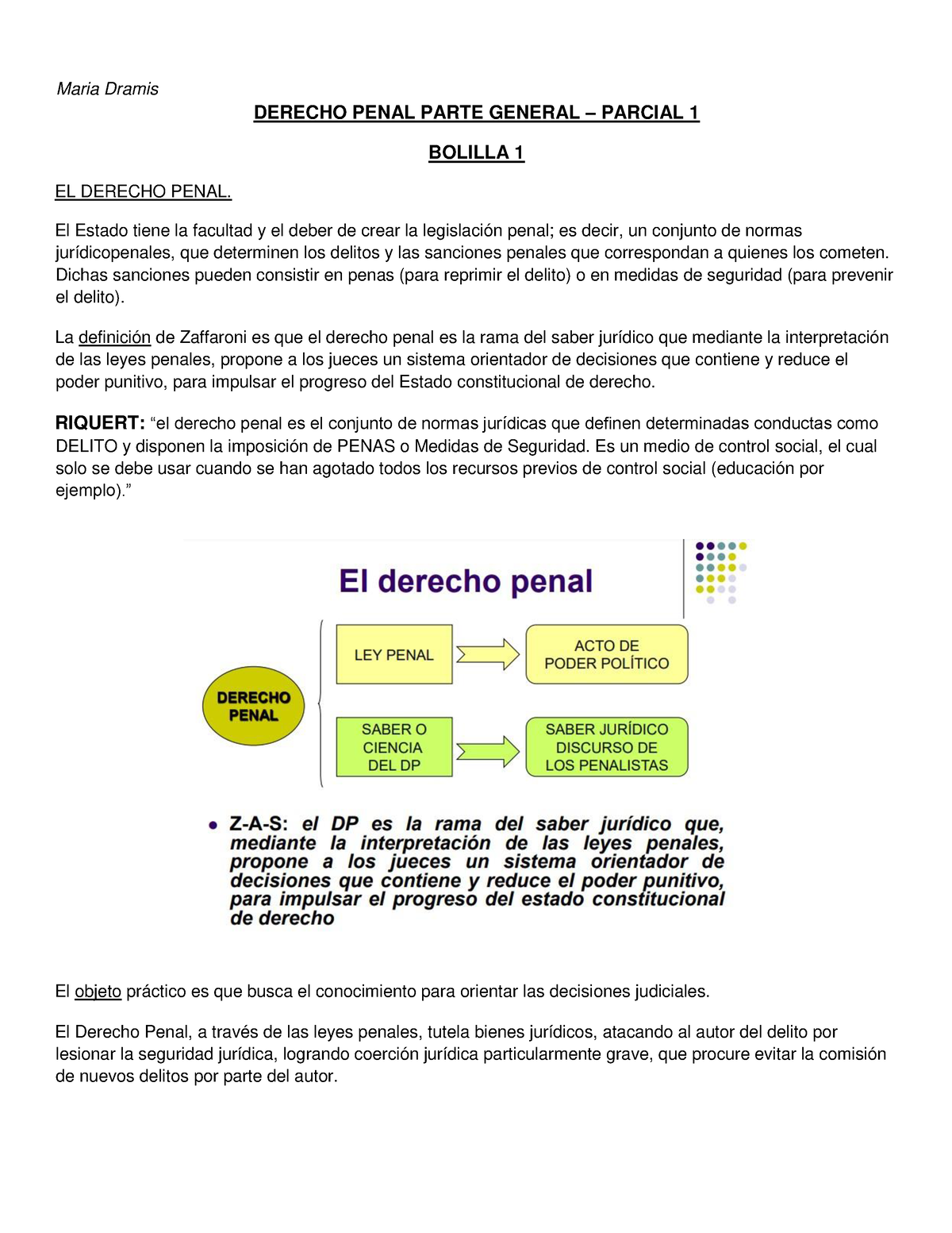 Derecho Penal Parte General 084338 Derecho Penal Parte General