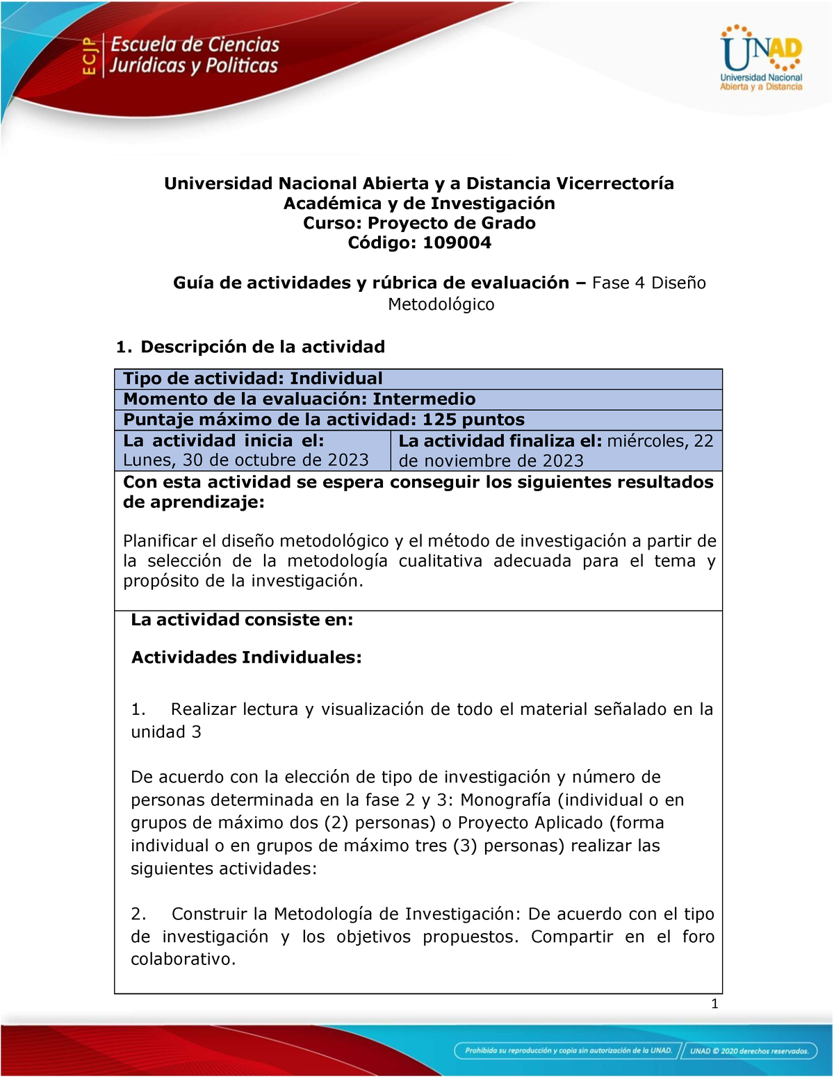 Guía De Actividades Y Rúbrica De Evaluación Unidad 3 Fase 4