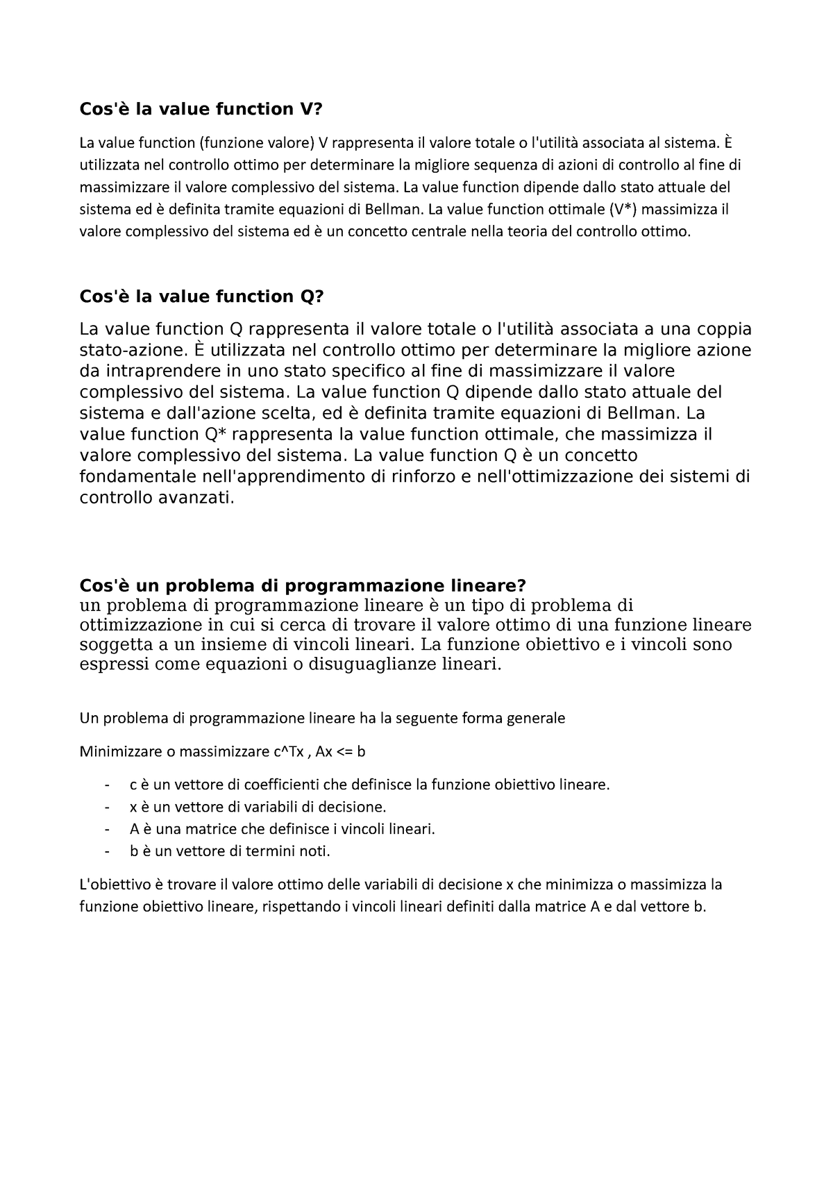 Sistemi Di Controllo Avanzati Suraci Vincenzo Risposte Aperte 22