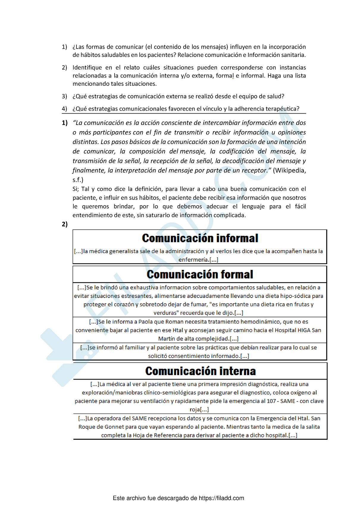 Tp 4 Cs Sociales Y Medicina 1 ¿las Formas De Comunicar El Contenido