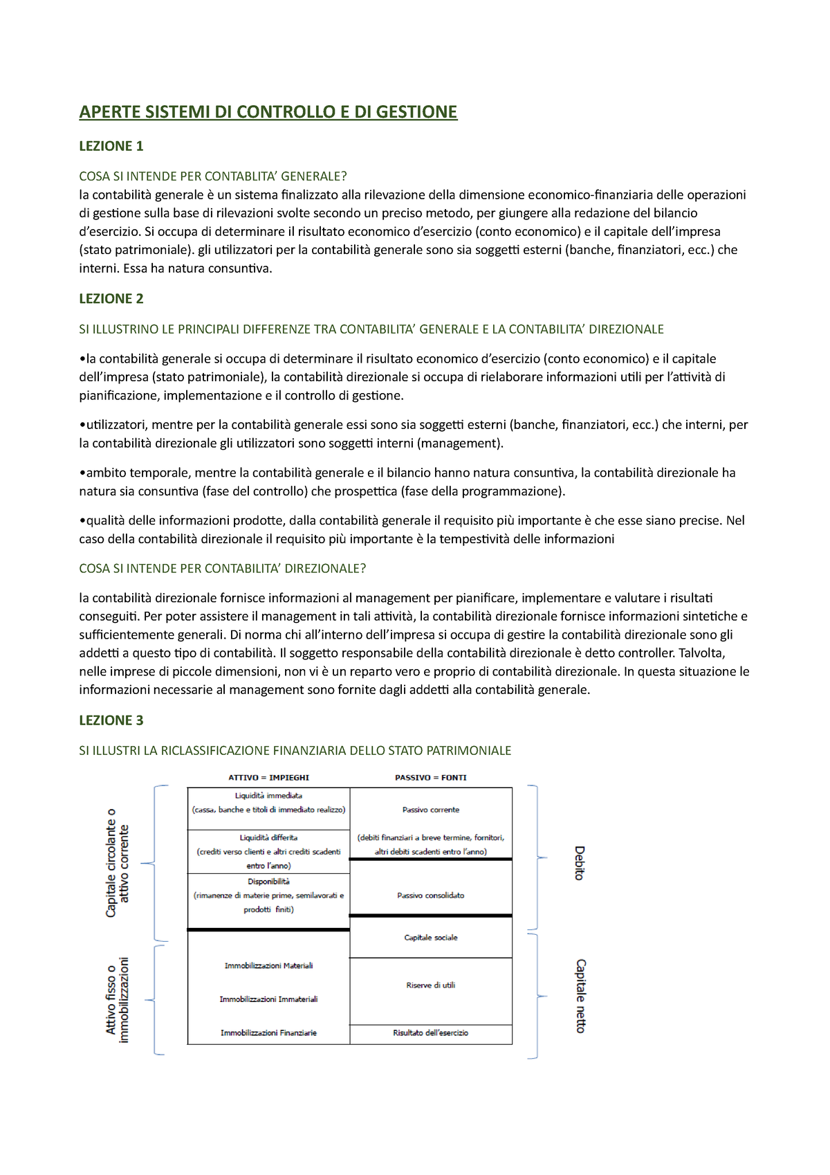 Aperte Sistemi Di Controllo E Di Gestione Aperte Sistemi Di Controllo