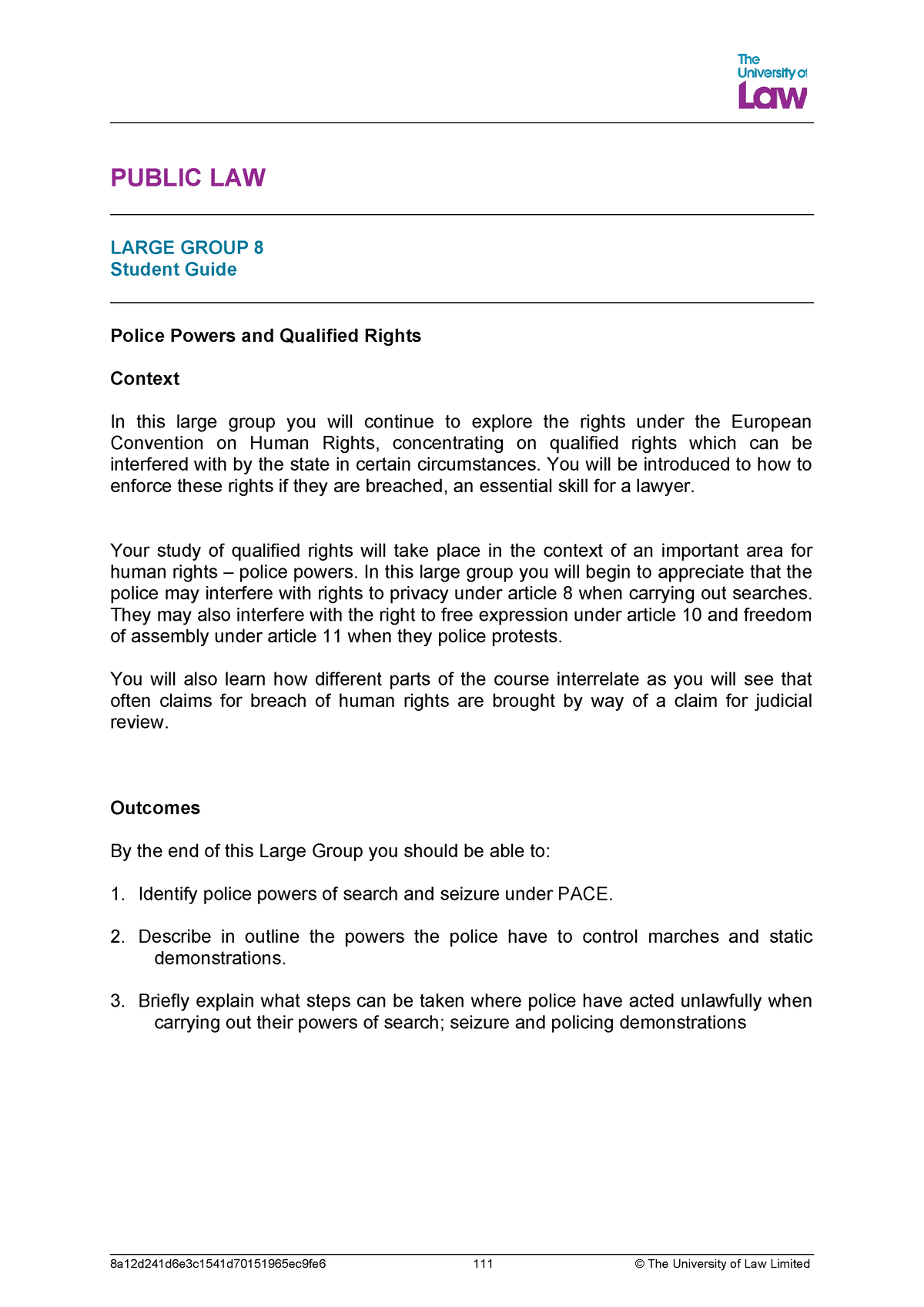 2324 Pub Lg08 Ce01 Student Guide Public Law Large Group 8 Student