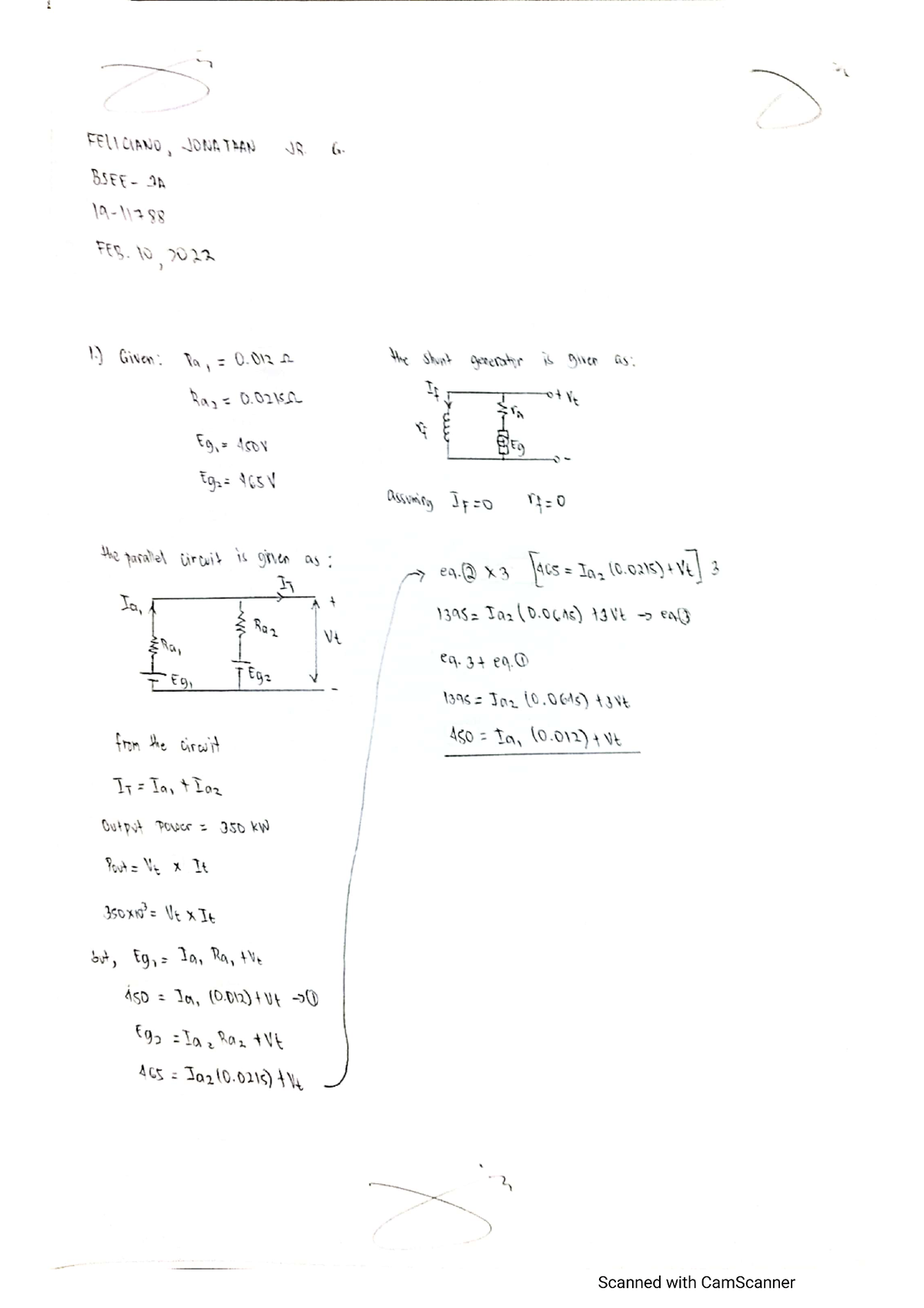 E Machines Solution Bs Electrical Engineering Studocu