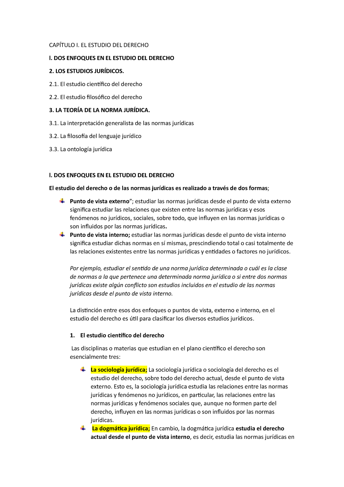 Tema 1 Filosofiía Tema 1 Del Compendio De Filosofía Del Derecho