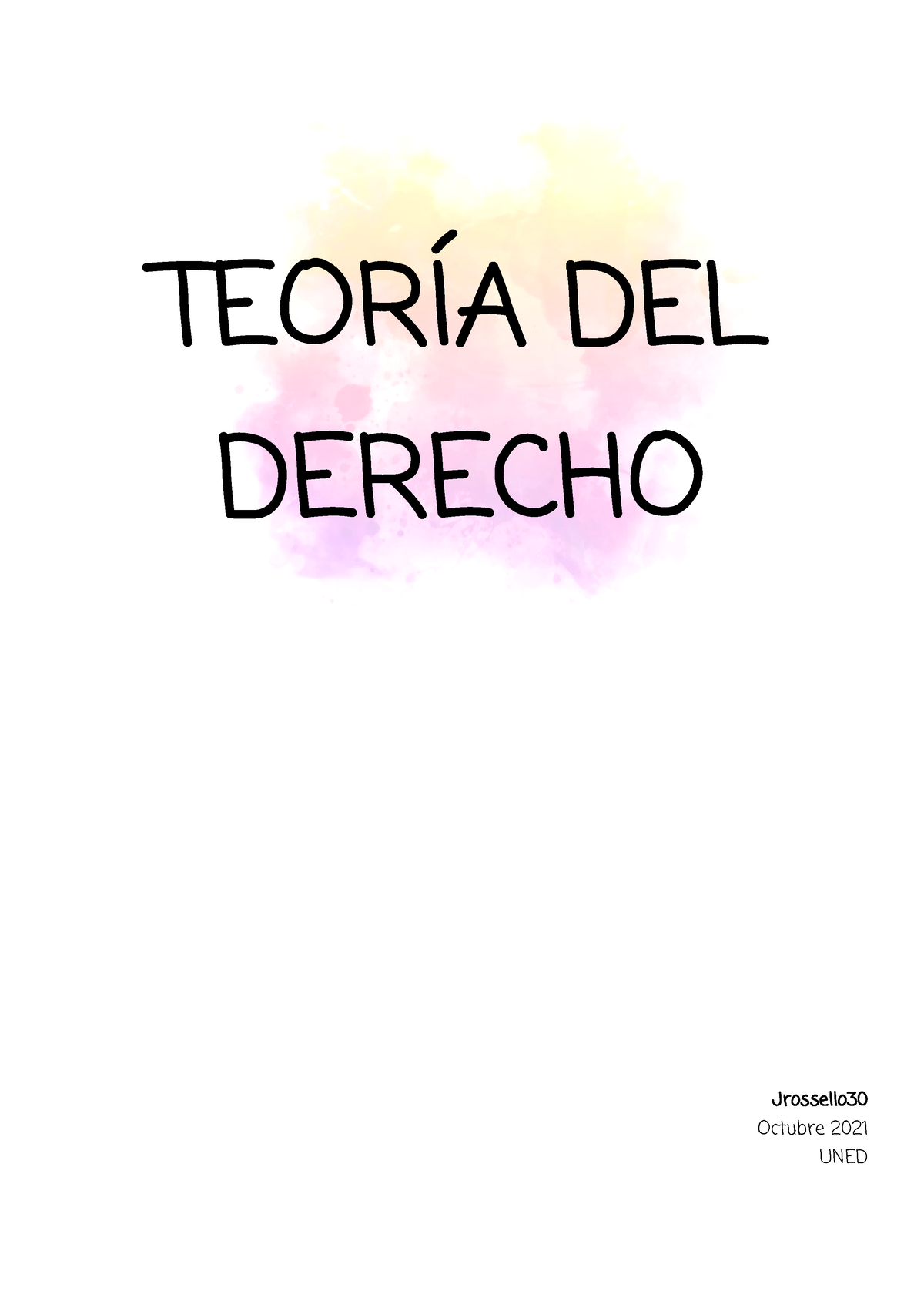 Teoría Del Derecho Apuntes Teoria TeorÍa Del Derecho Jrossello 30