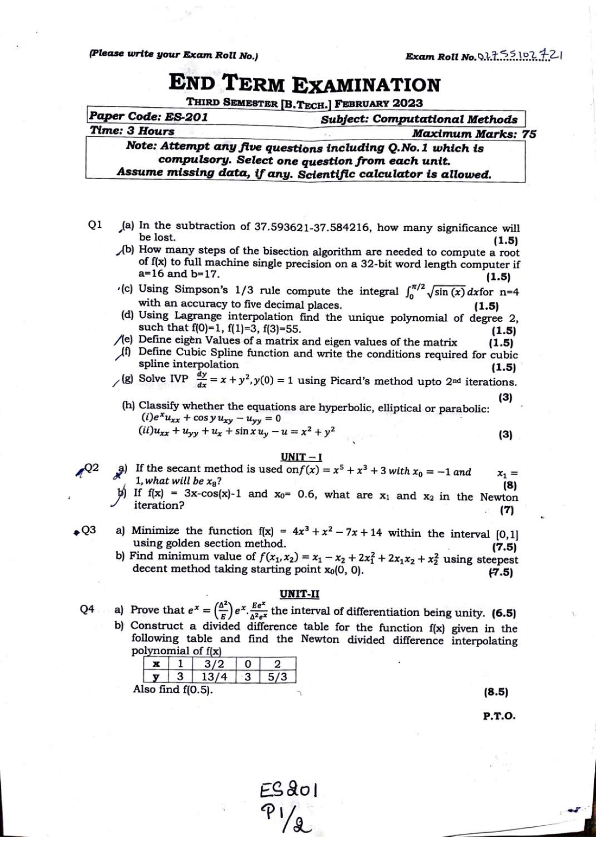 Computational Method Very Nice 41 Years 1978 2018 Jee Advanced