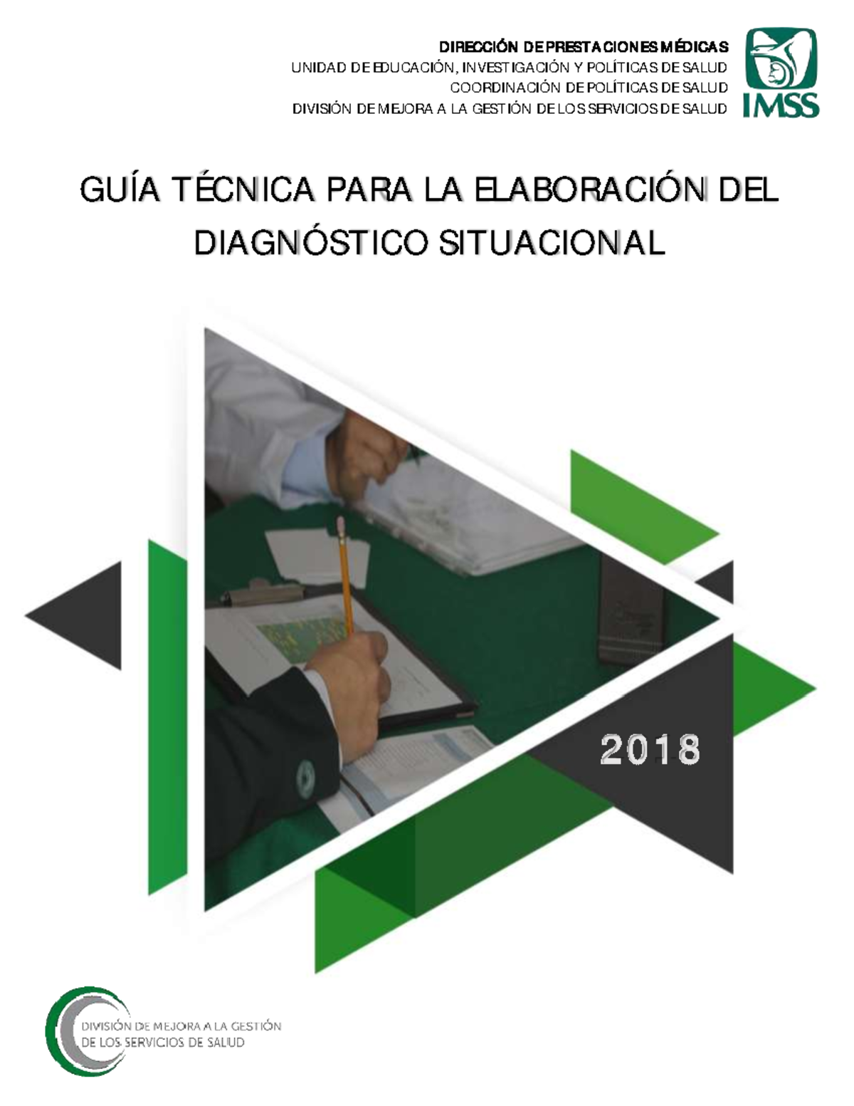 Guía Técnica De Diagnóstico Situacional V 2018 GuÍa TÉcnica Para La