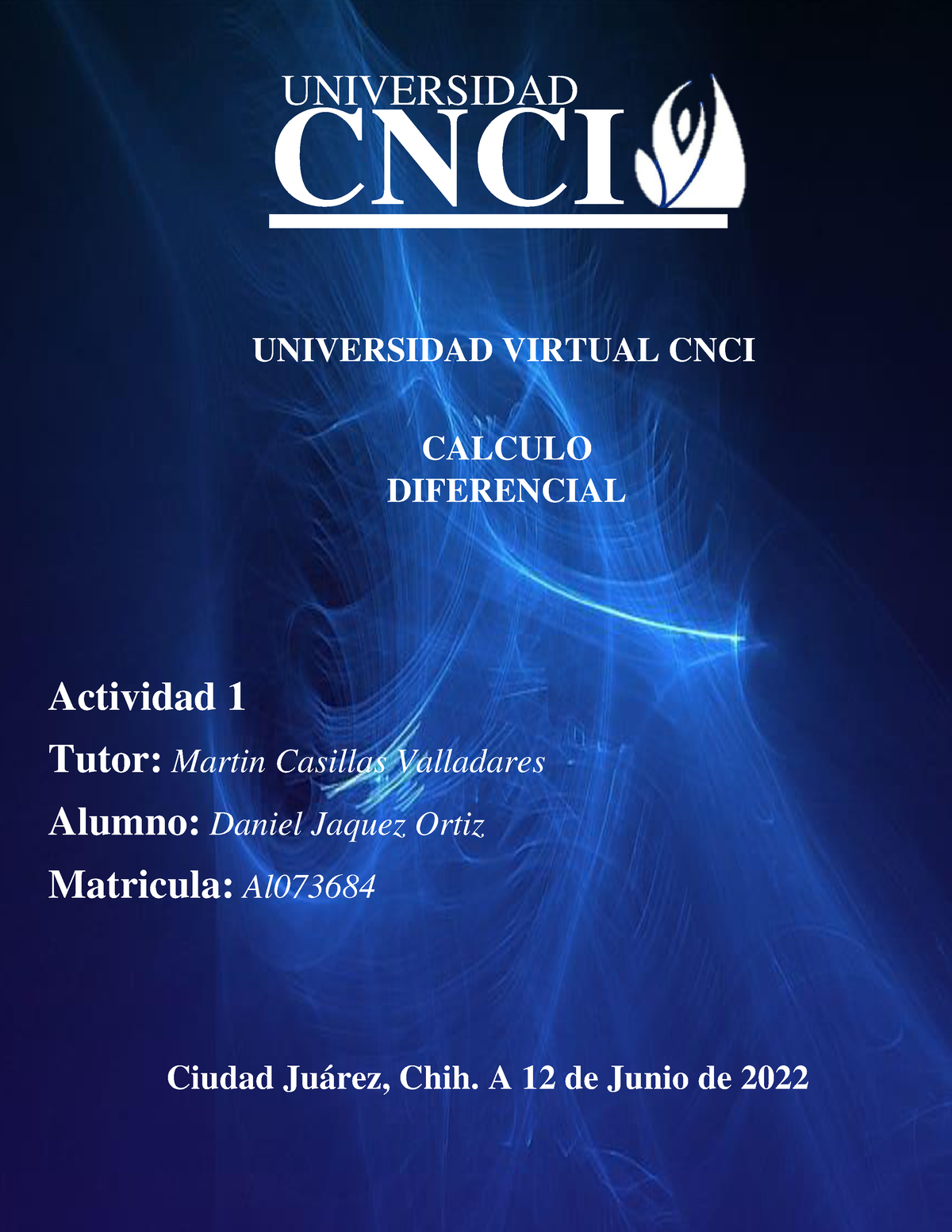 Actividad 1 Universidad Cnci Universidad Virtual Cnci Calculo