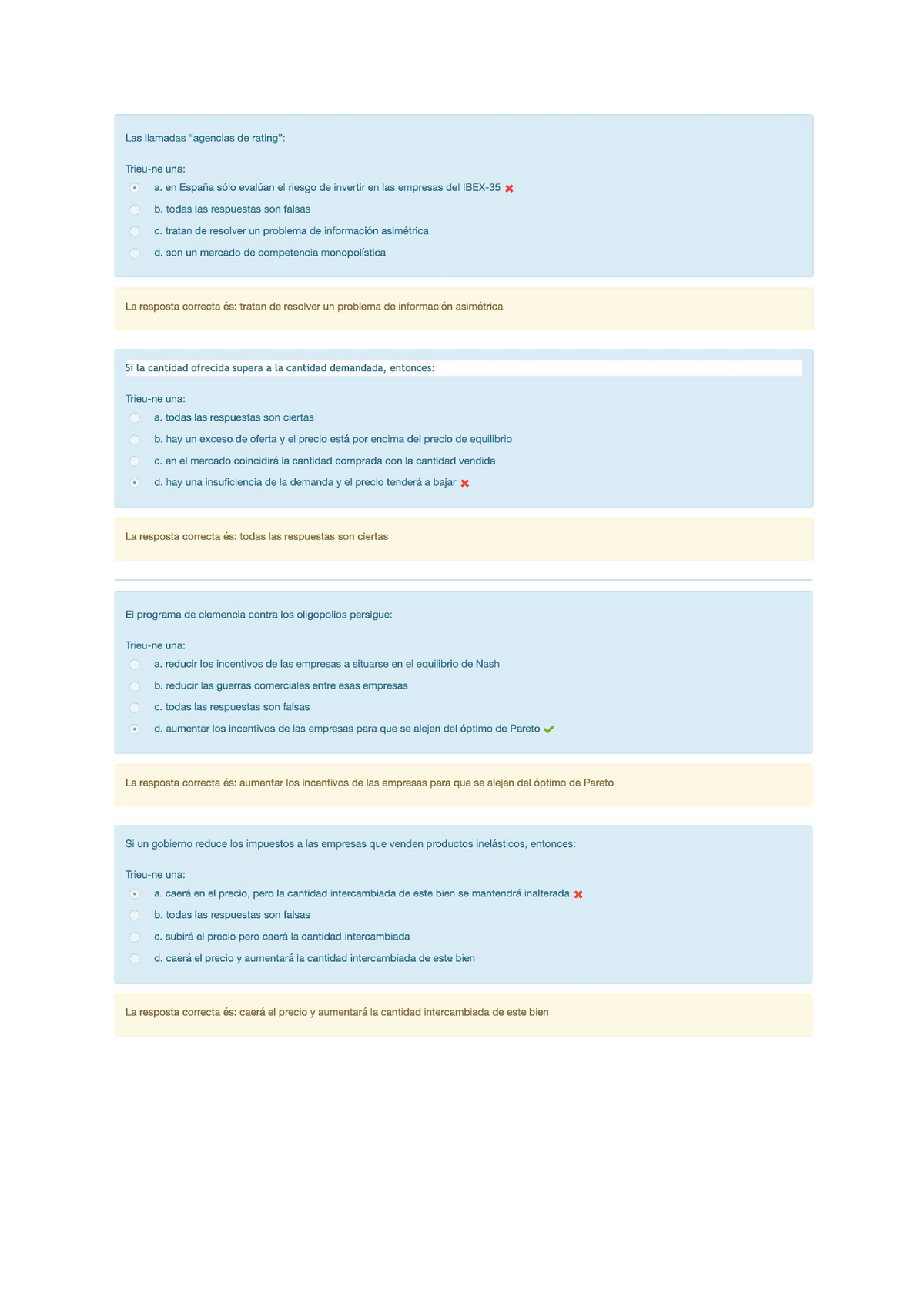 Examen De Muestrapráctica 2018 Preguntas Y Respuestas La Prima De