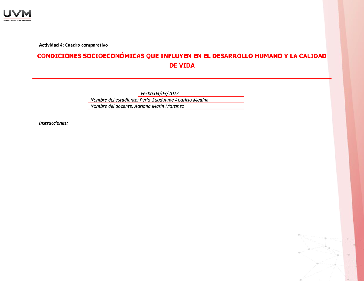 A4pgam Cuadro Comparativo Desarrollo Humano Y Social Uvm Studocu