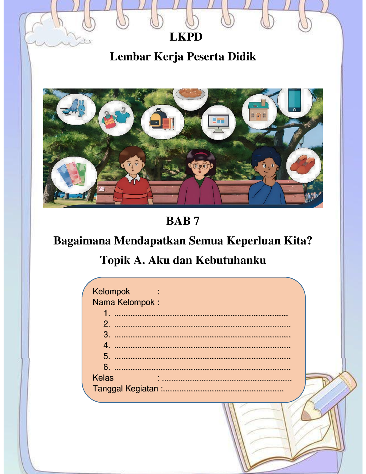 Contoh Lembar Kerja Peserta Didik Lkpd Dan Strukturnya Naikpangkat Com