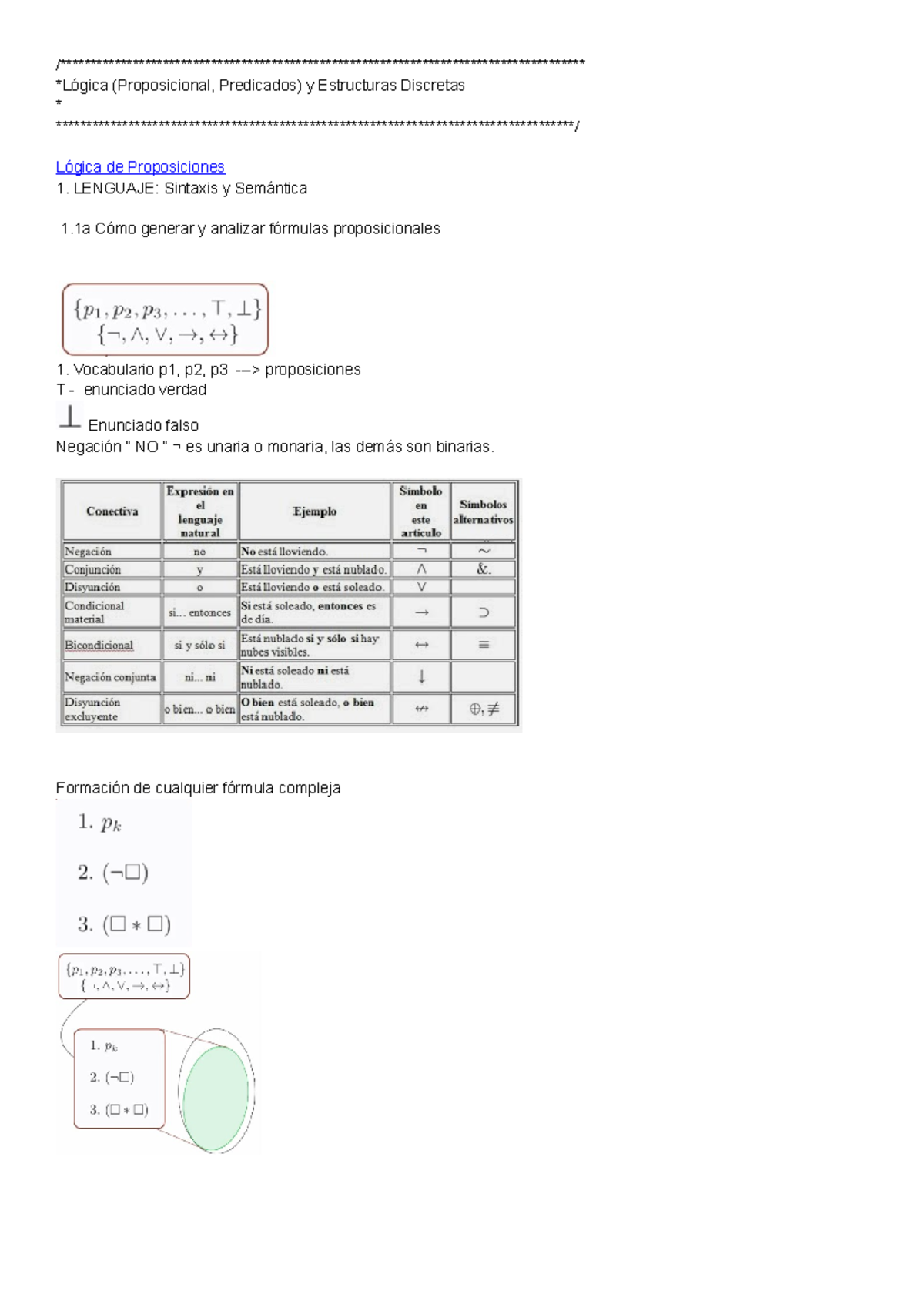 Lógica Y Estructuras Discretas Resumen Vídeos Imágenes